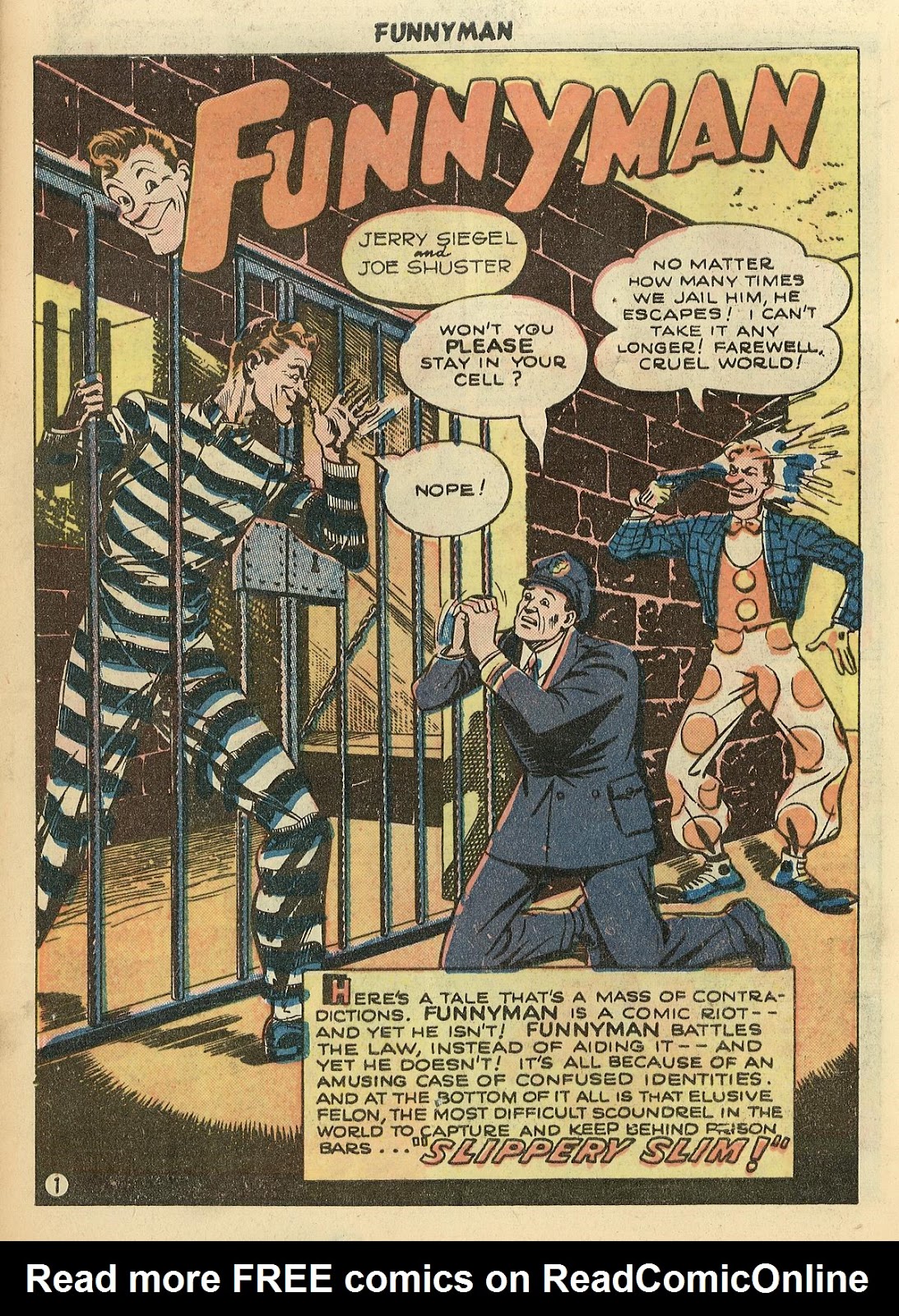 Read online Funnyman comic - Issue #2