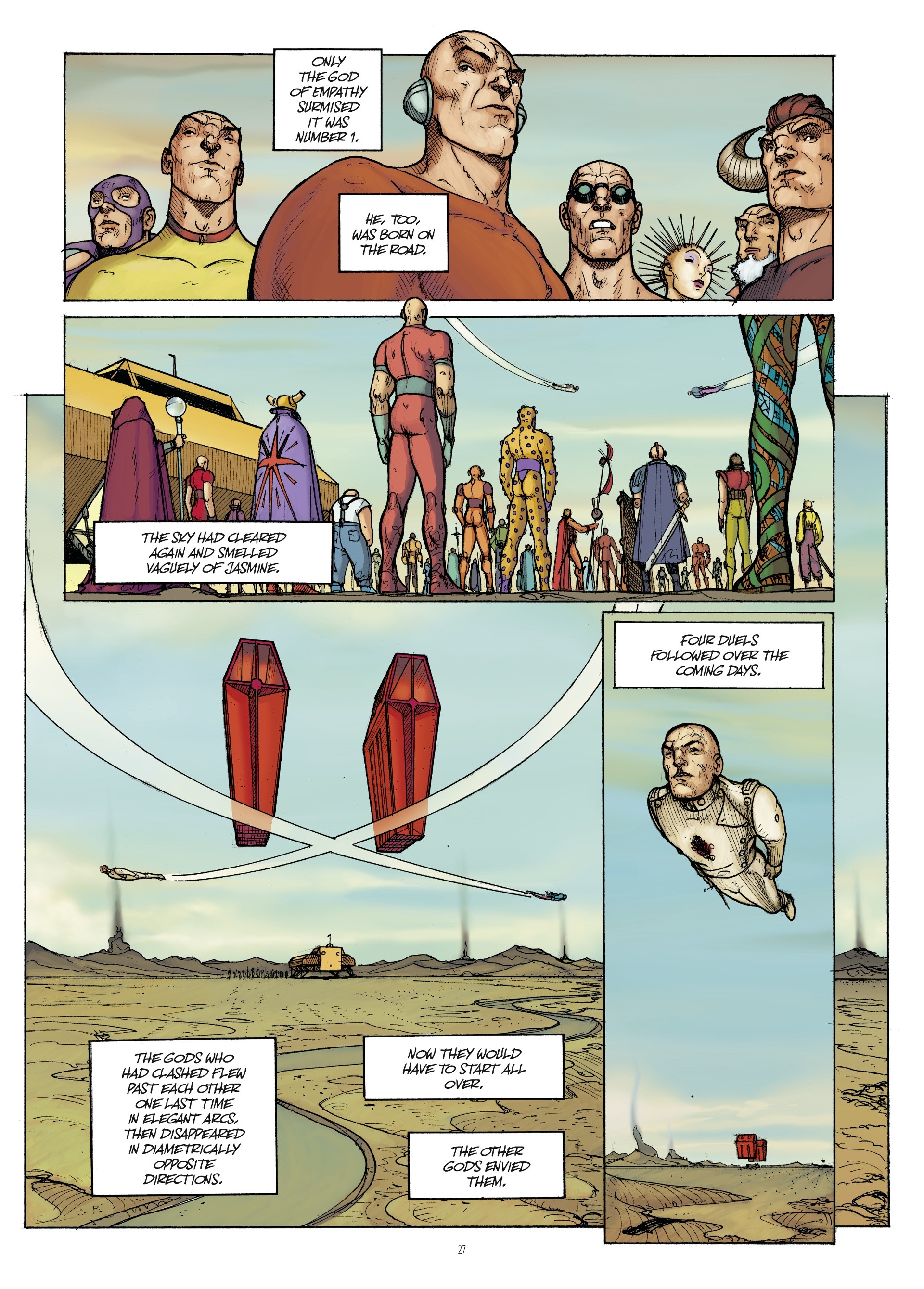 Read online Of Gods and Men comic - Issue #1