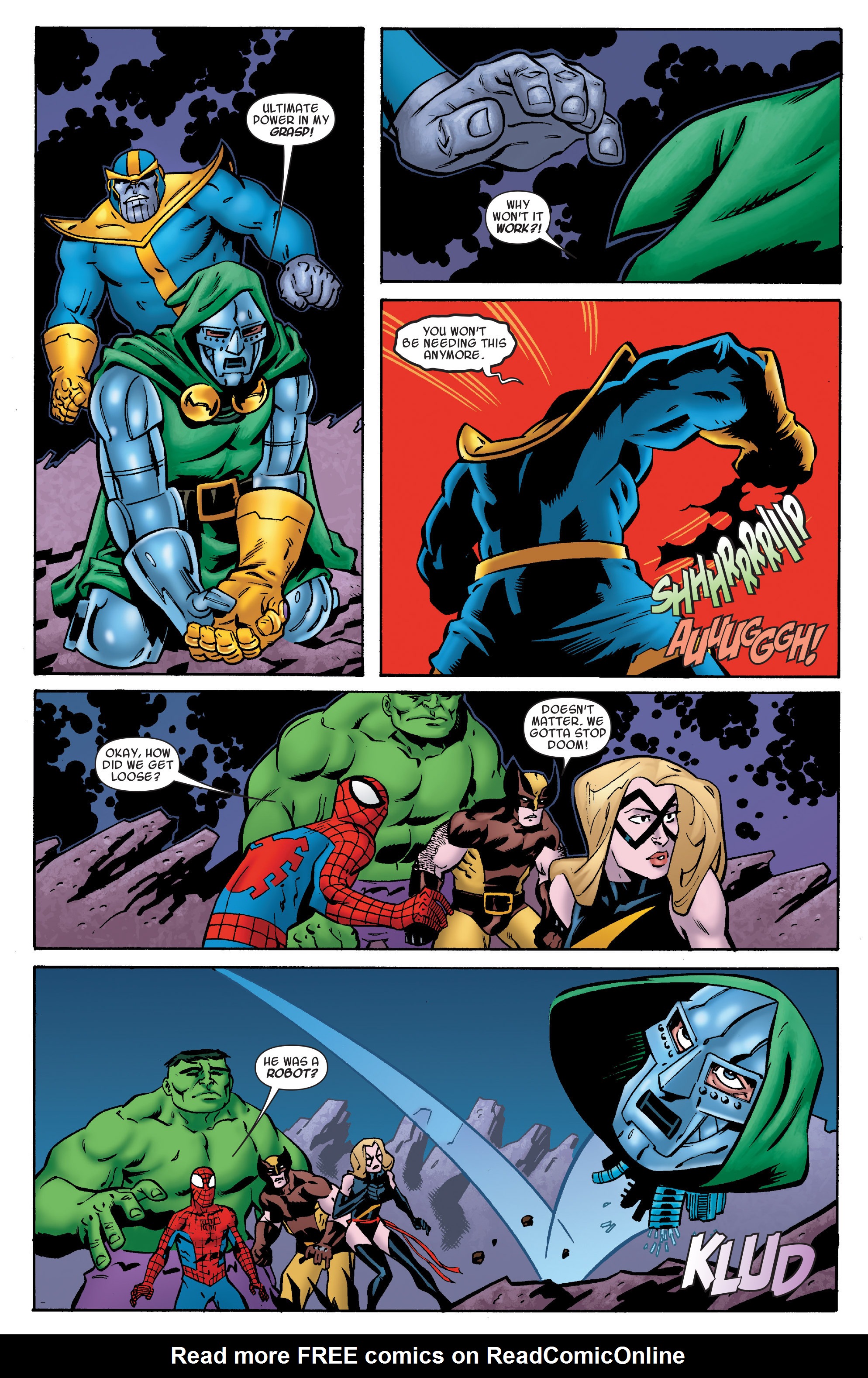 Read online Avengers & the Infinity Gauntlet comic - Issue #4