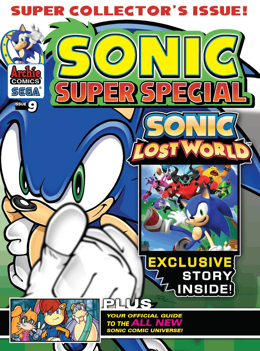 Read online Sonic Super Special Magazine comic - Issue #9