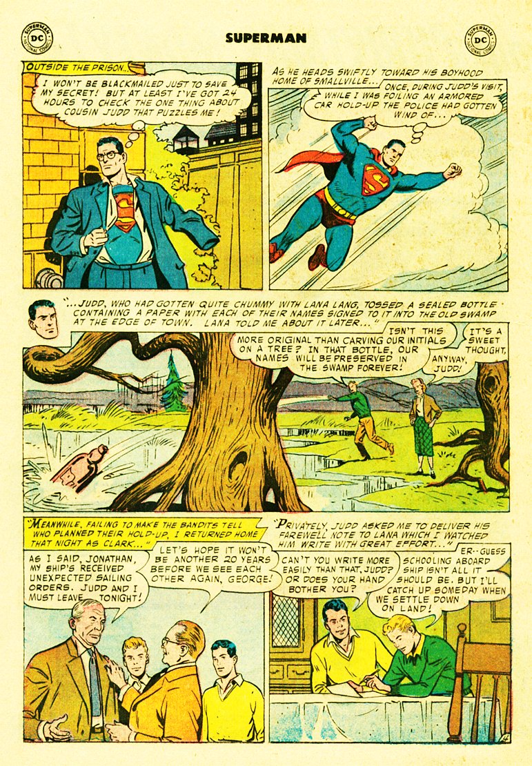 Read online Superman (1939) comic - Issue #111
