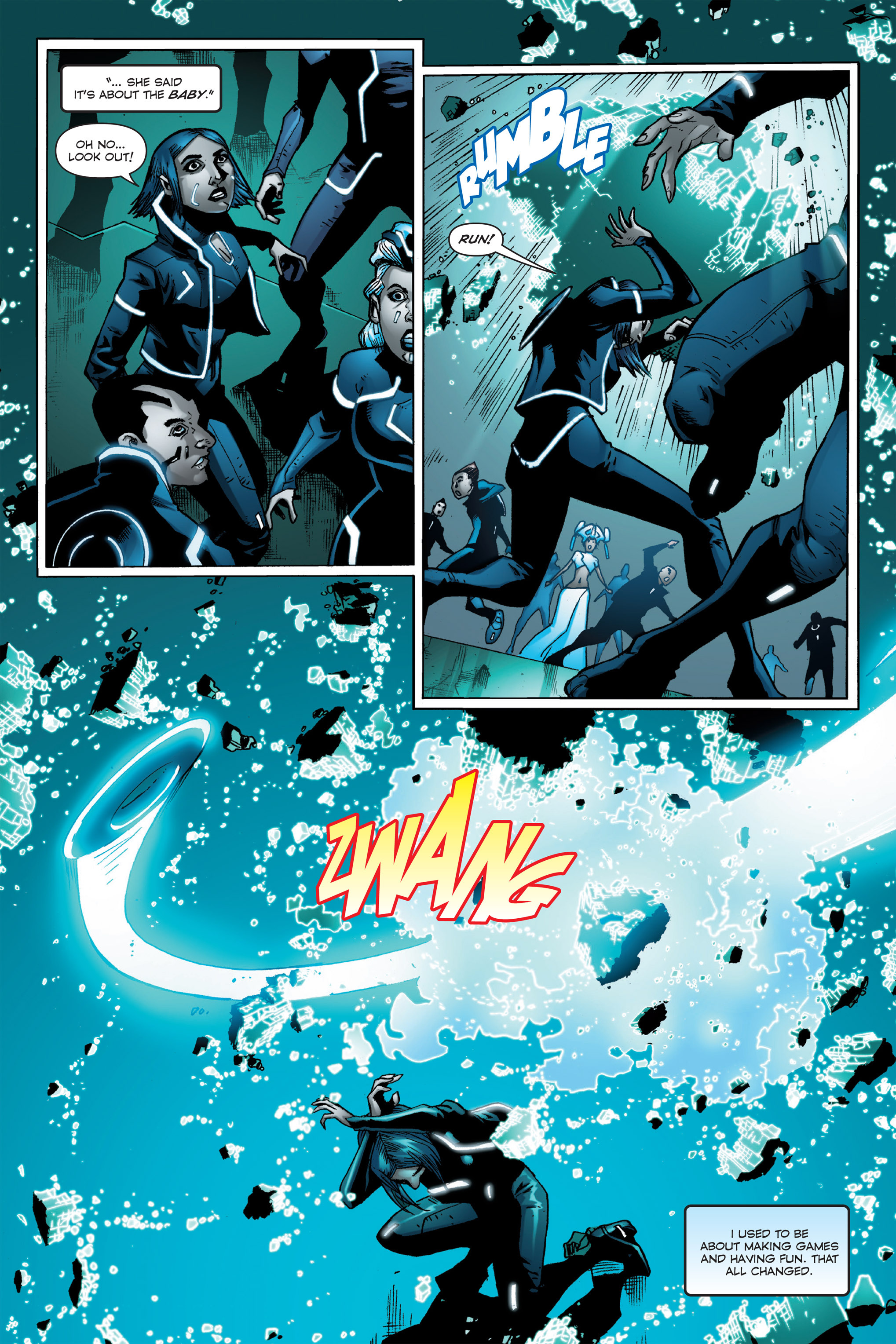 Read online TRON: Betrayal comic - Issue # TPB