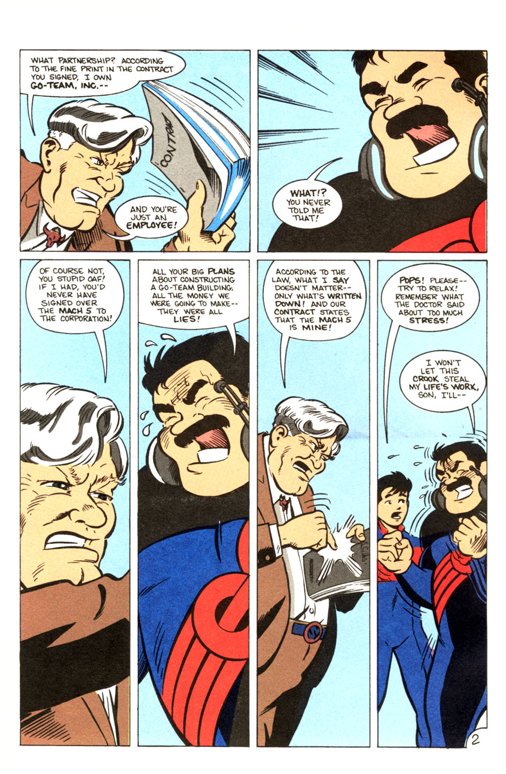 Read online Speed Racer (1987) comic - Issue #30