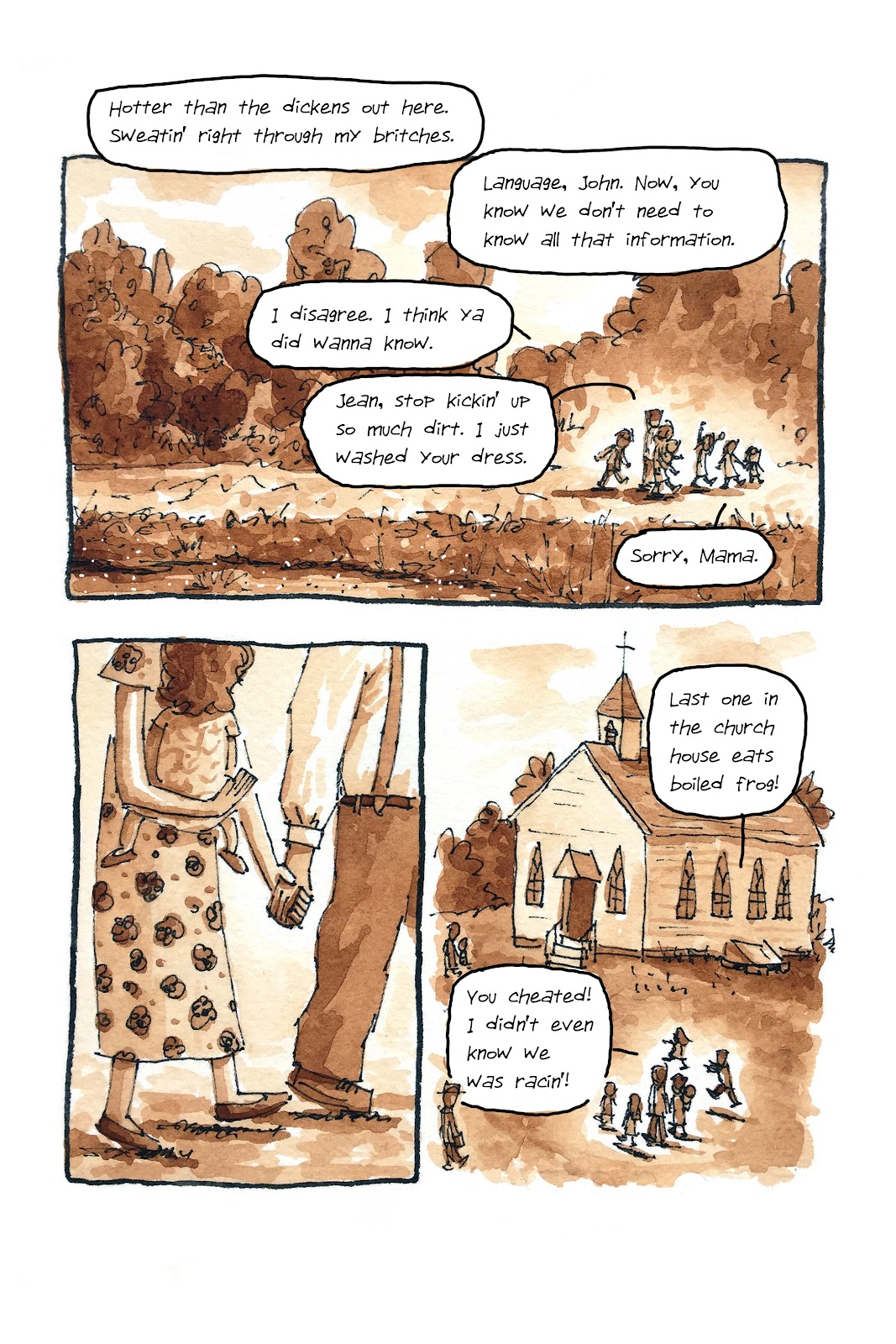 Read online Little Preacher comic - Issue #2