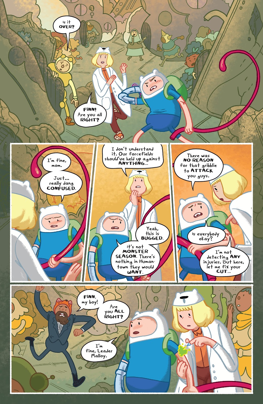 Read online Adventure Time Season 11 comic - Issue #5