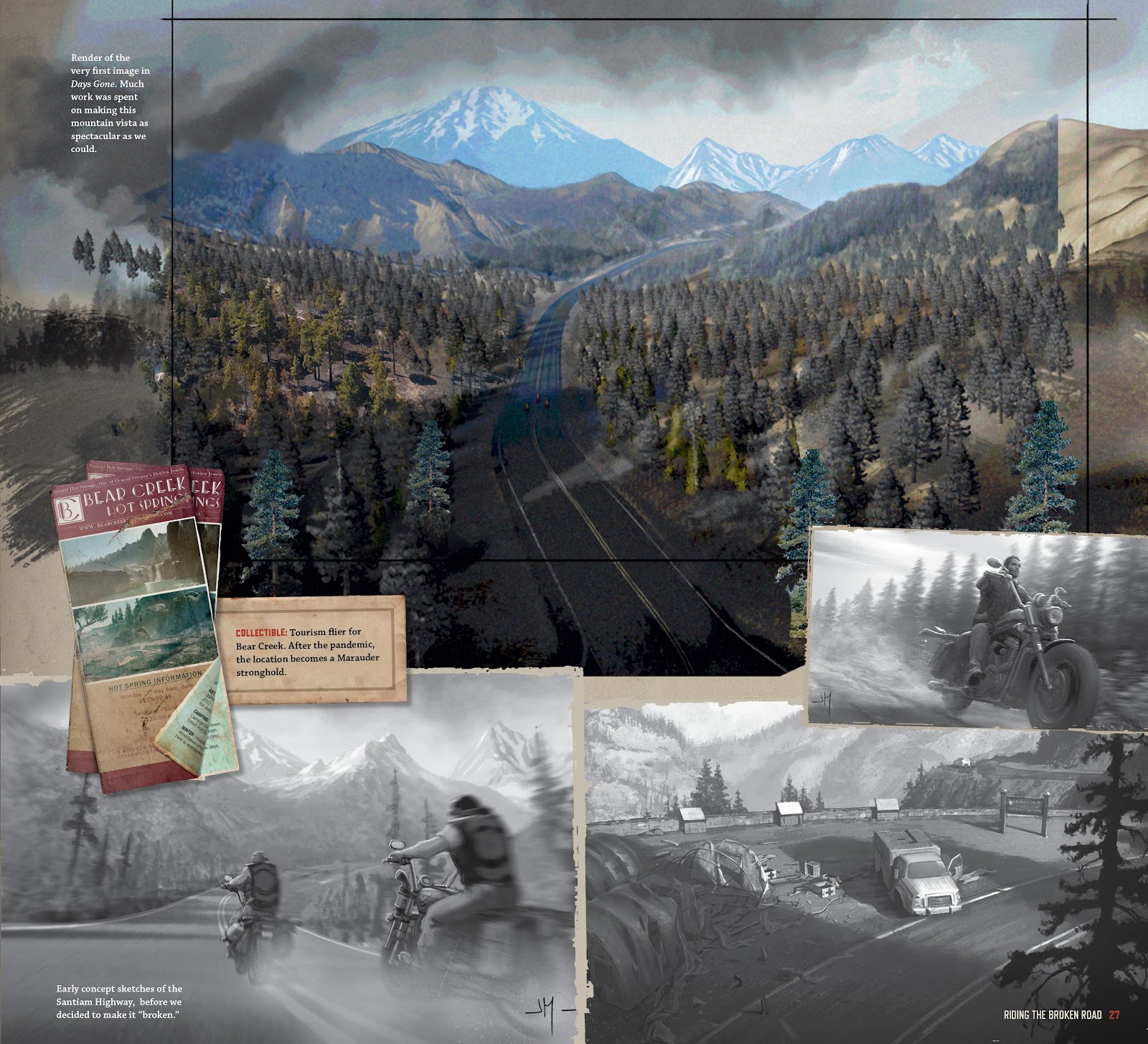 Read online The Art of Days Gone comic - Issue # TPB (Part 1)