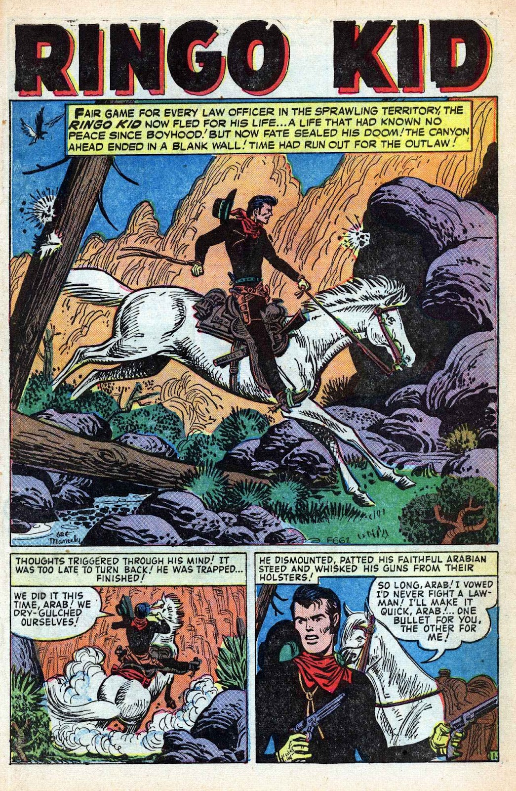 Read online Ringo Kid comic - Issue #5