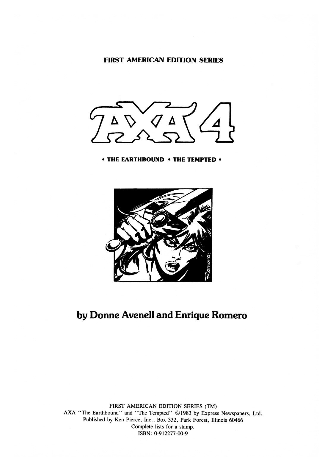 Read online Axa comic - Issue #4