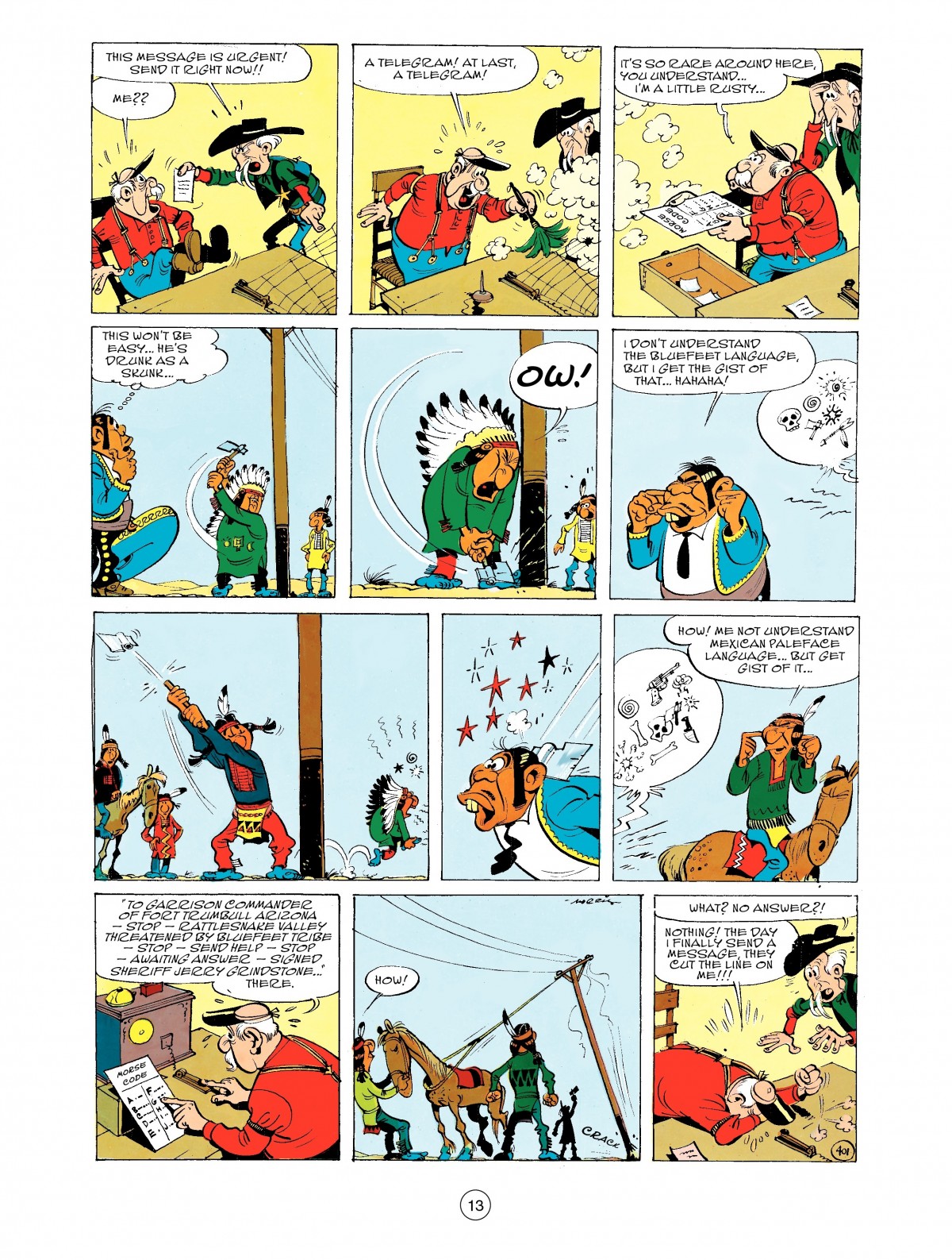 Read online A Lucky Luke Adventure comic - Issue #43