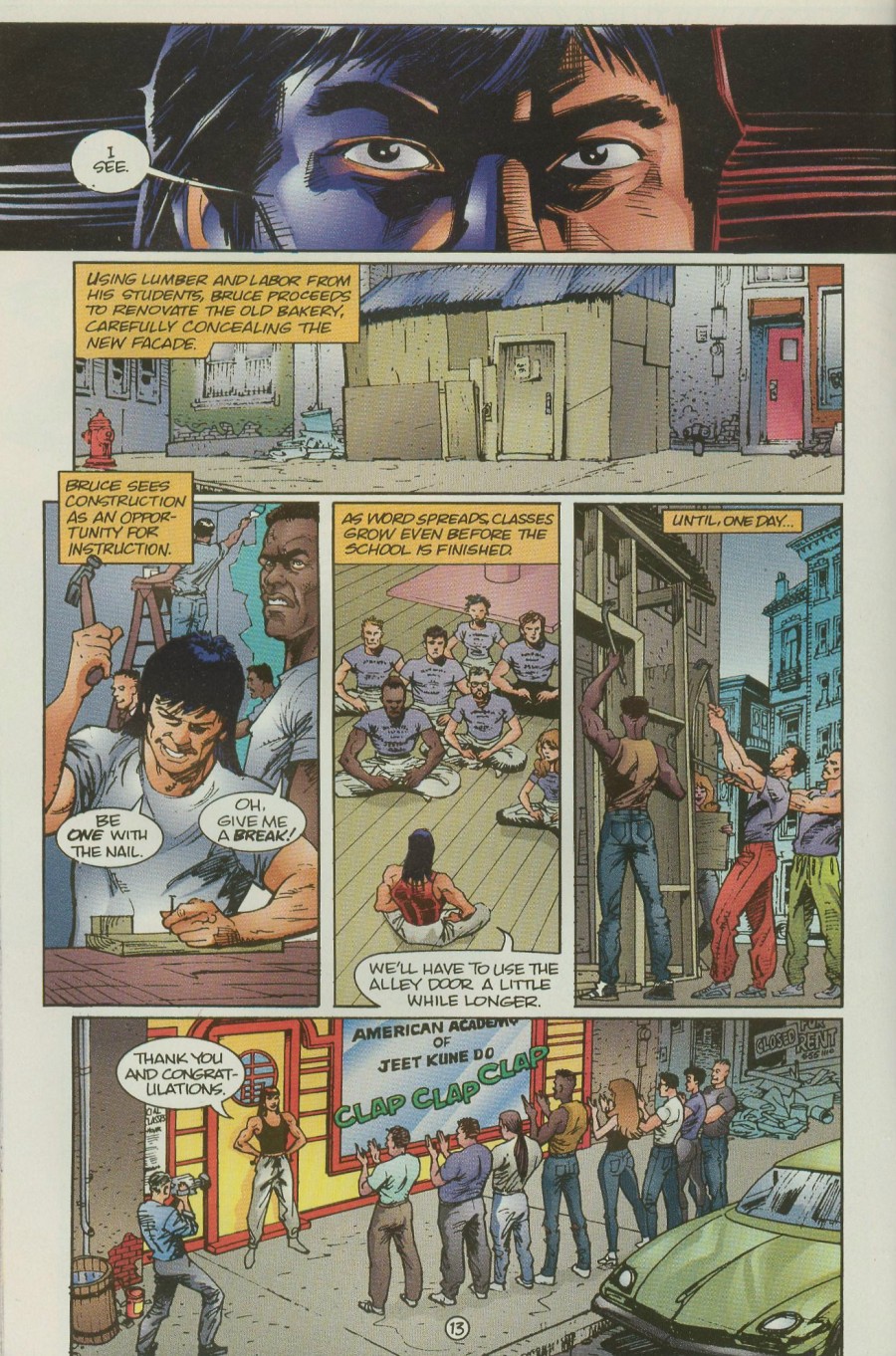 Read online Bruce Lee comic - Issue #1