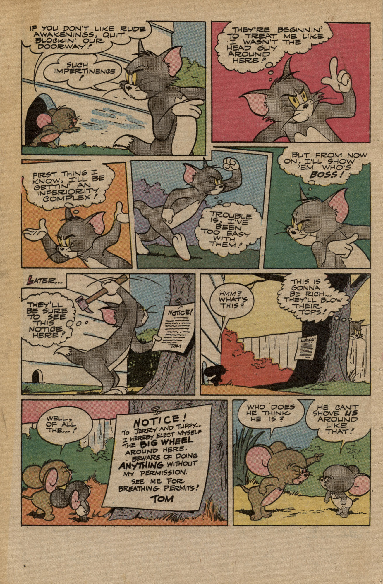 Read online Tom and Jerry comic - Issue #258