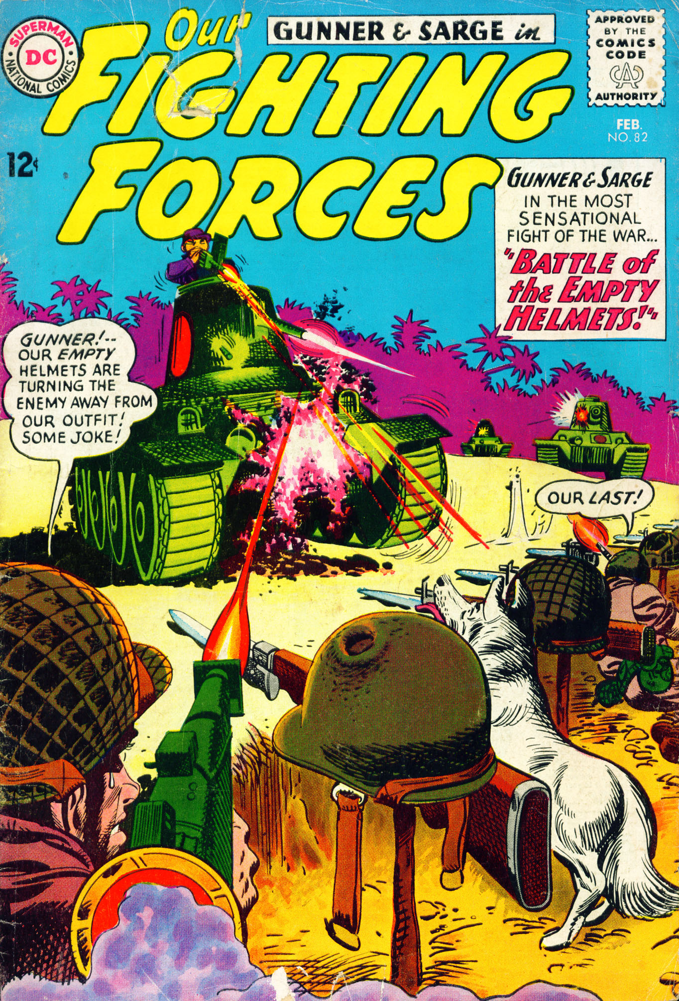 Read online Our Fighting Forces comic - Issue #82