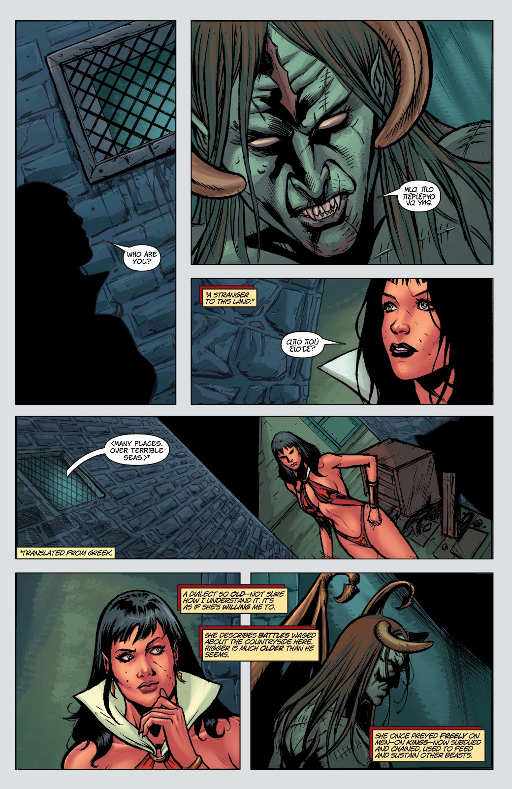 Read online Vampirella: The Dynamite Years Omnibus comic - Issue # TPB ...