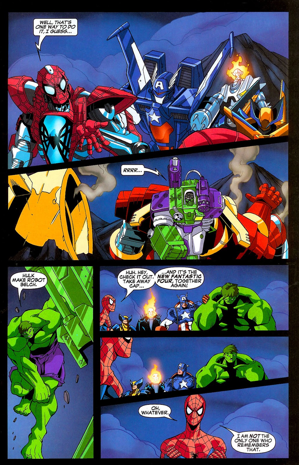 Read online MegaMorphs comic - Issue #3