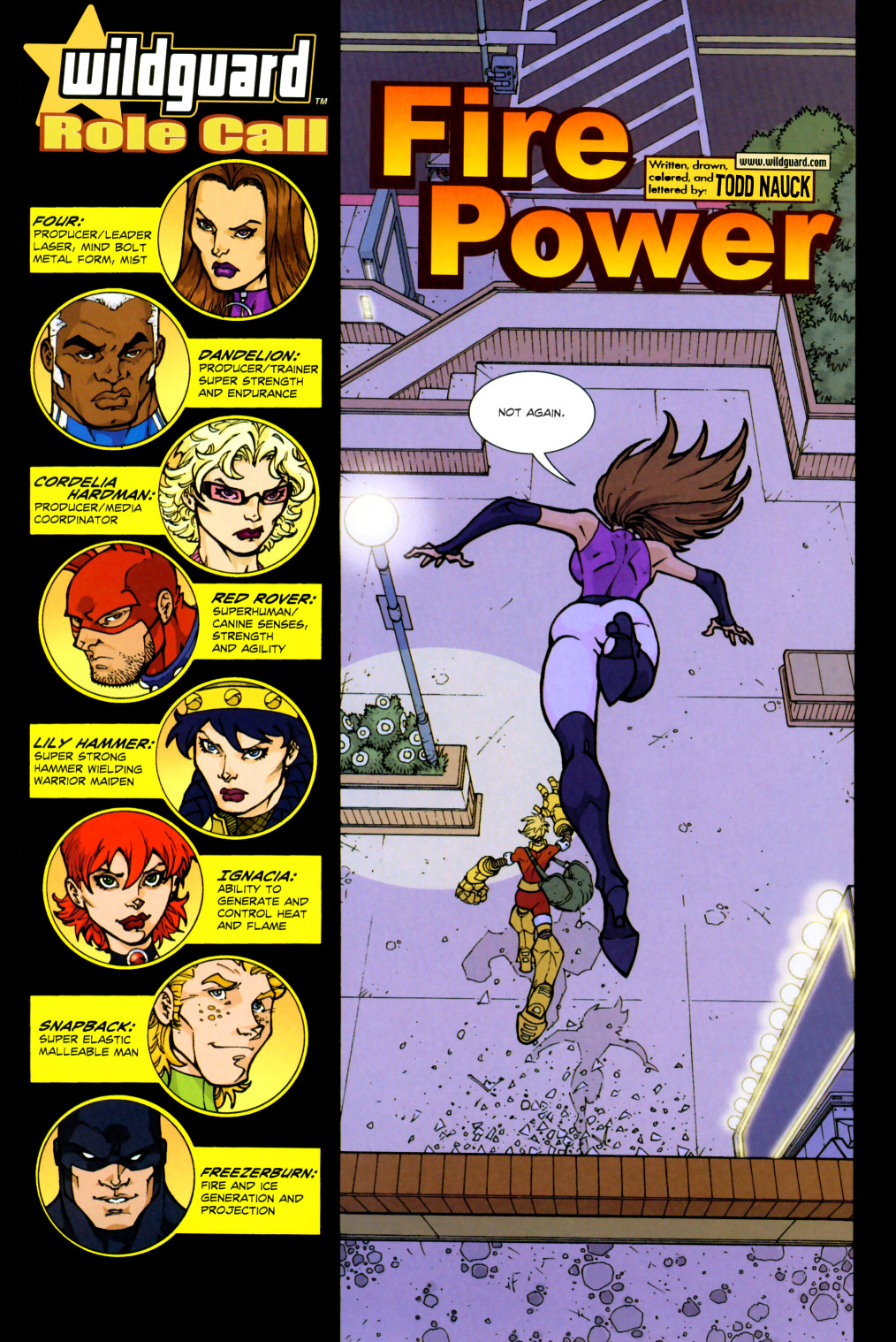 Read online Wildguard: Fire Power comic - Issue # Full