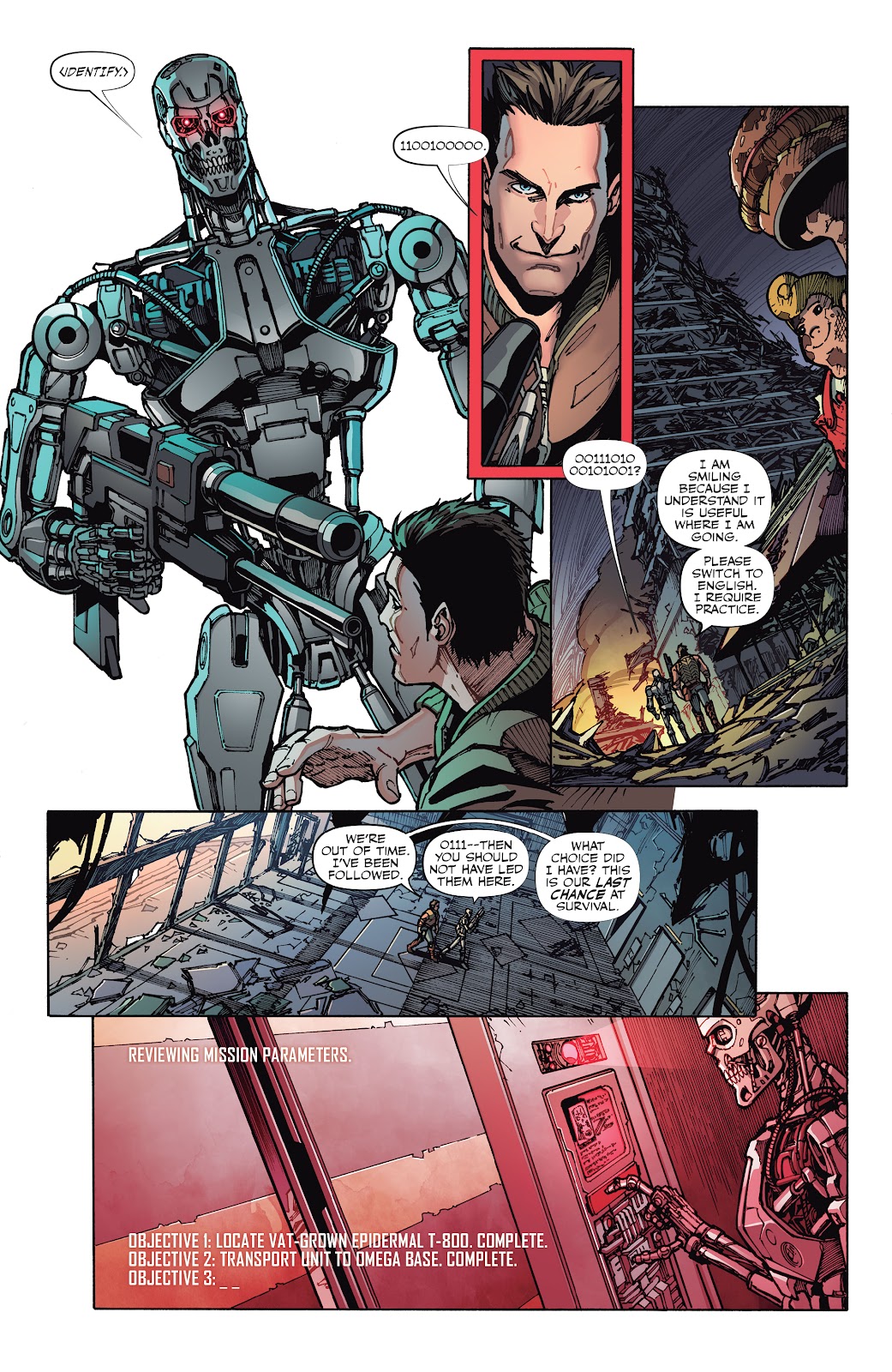 Read online Transformers vs. the Terminator comic - Issue #1