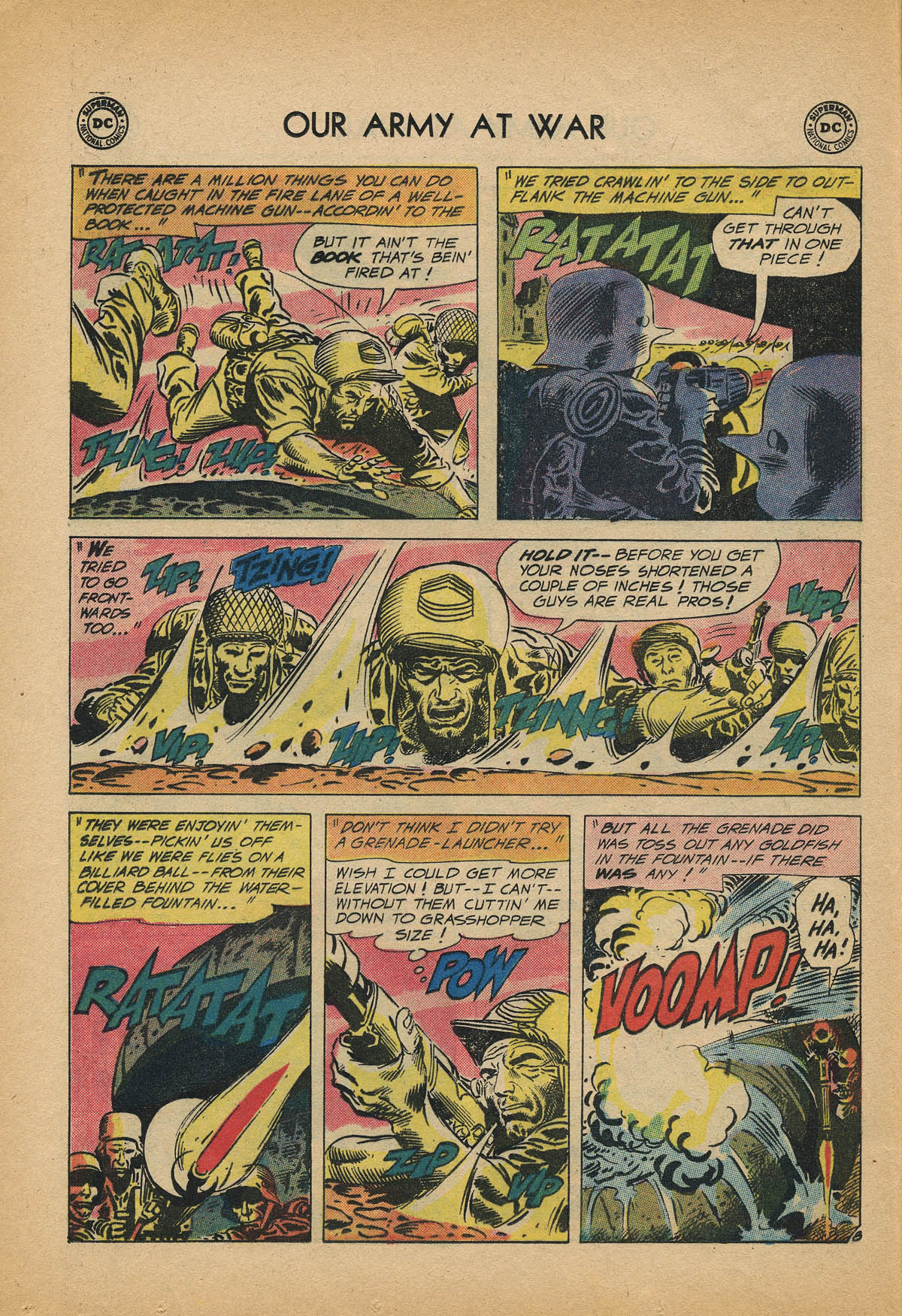 Read online Our Army at War (1952) comic - Issue #92