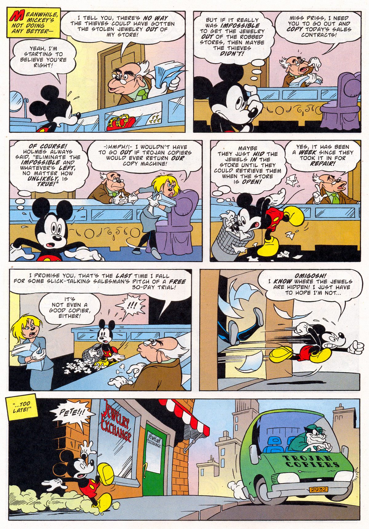 Read online Walt Disney's Mickey Mouse comic - Issue #258
