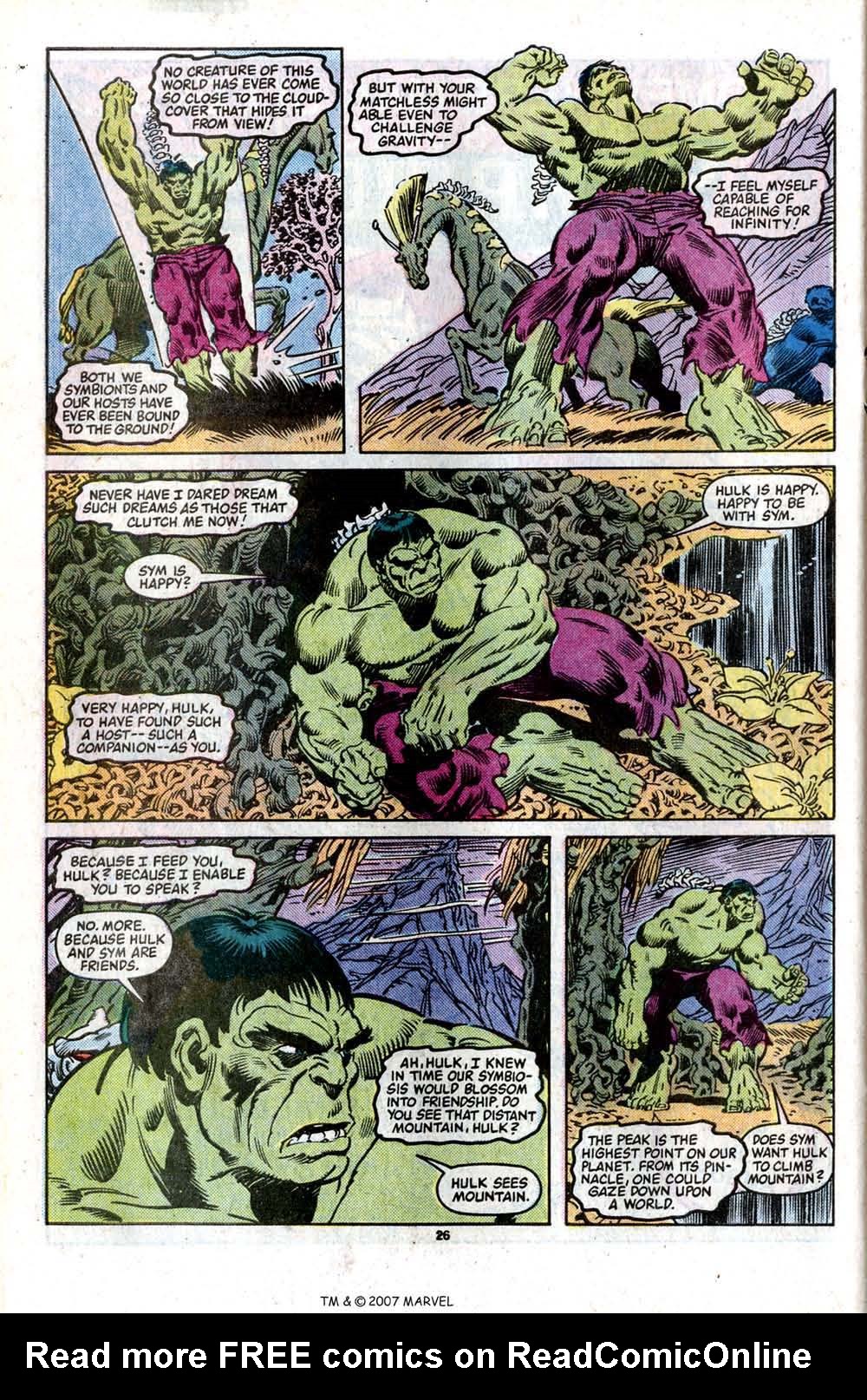 Read online The Incredible Hulk Annual comic - Issue #13