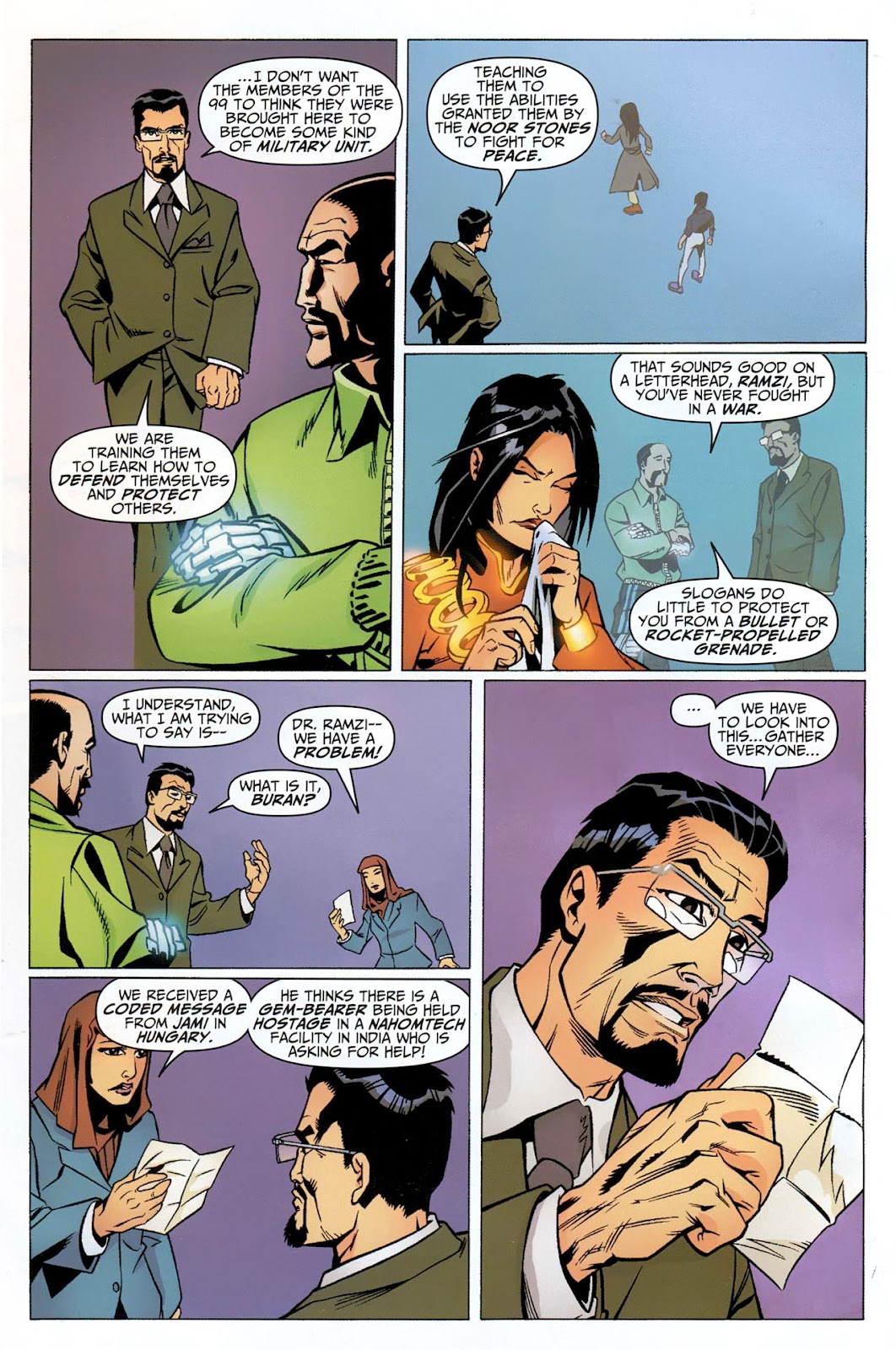 Read online The 99 comic - Issue #4