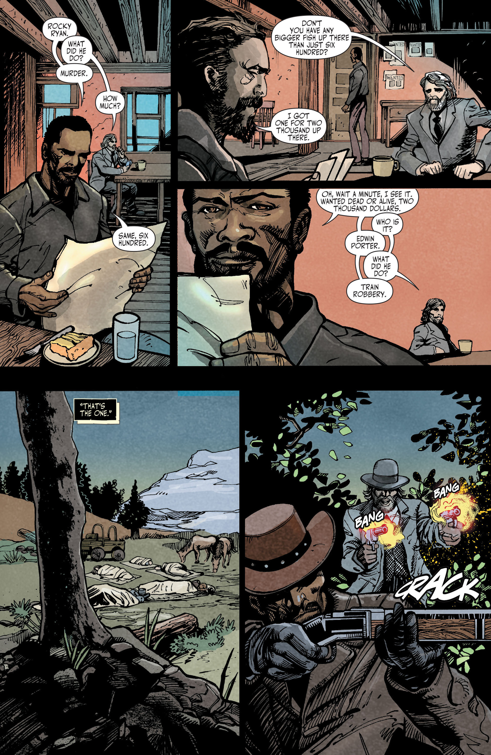 Read online Django Unchained comic - Issue #3