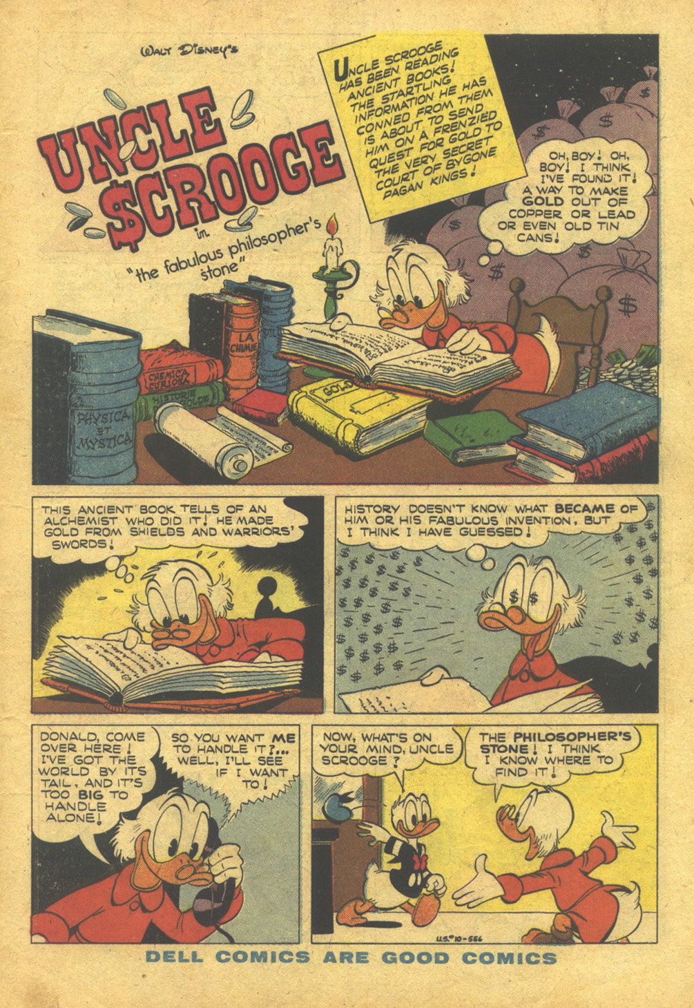 Read online Uncle Scrooge (1953) comic - Issue #10