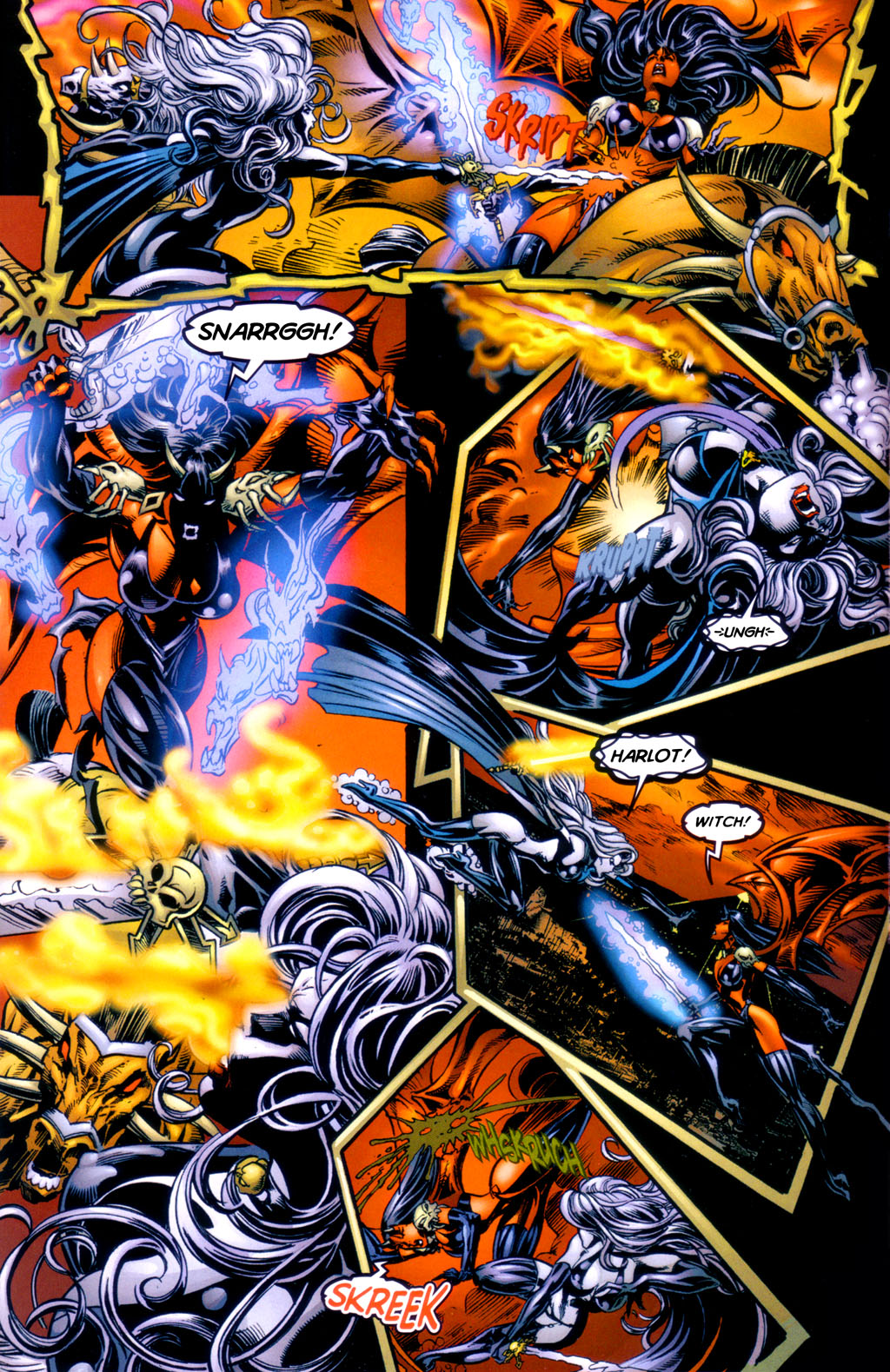 Read online Lady Death vs. Purgatori comic - Issue # Full