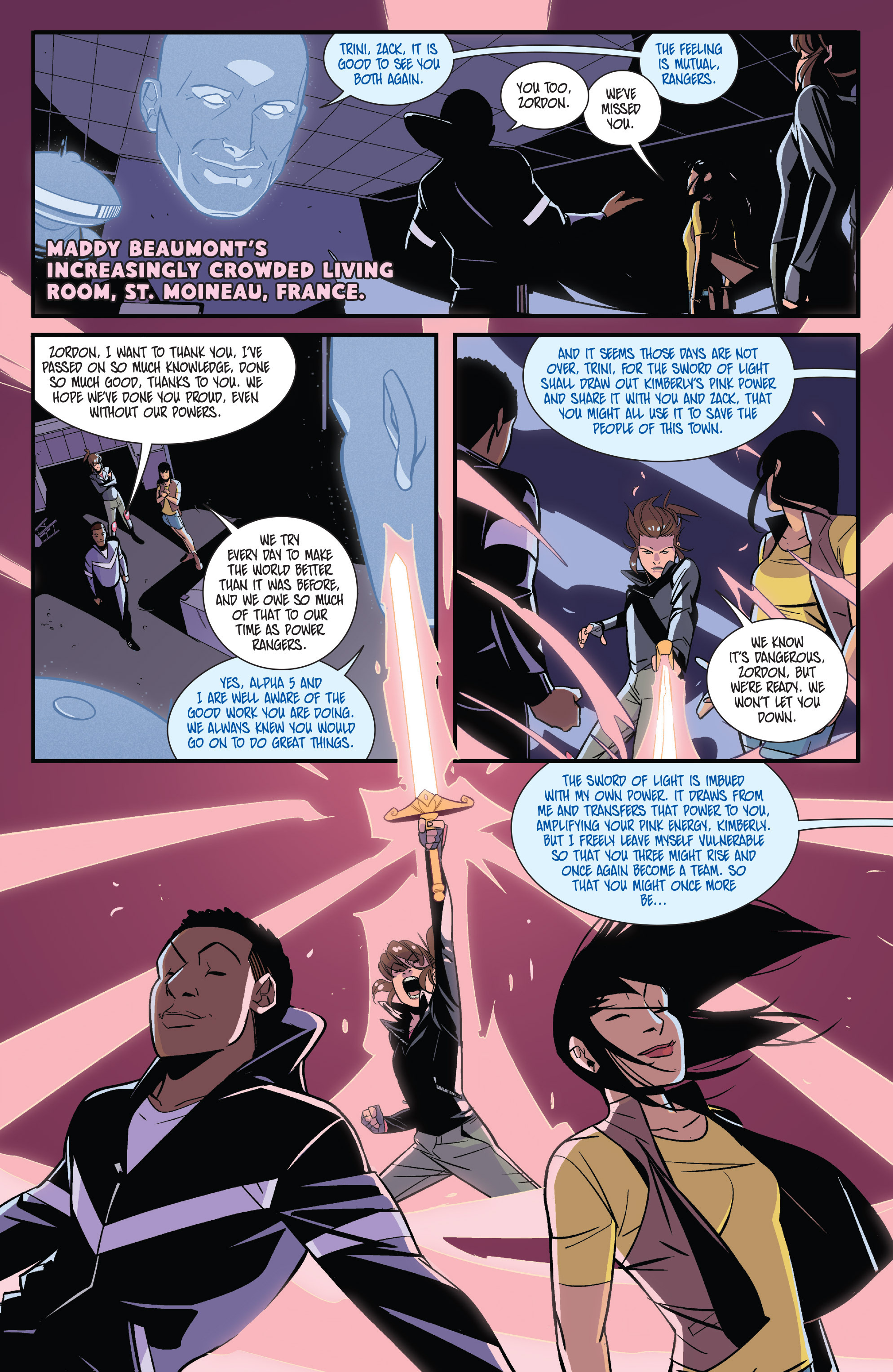 Read online Mighty Morphin Power Rangers: Pink comic - Issue #2