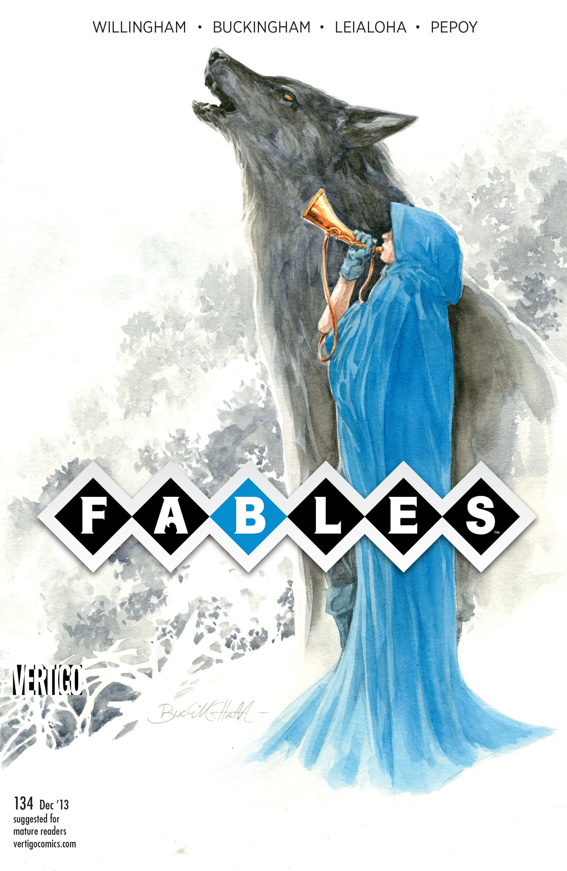 Read online Fables comic - Issue #134