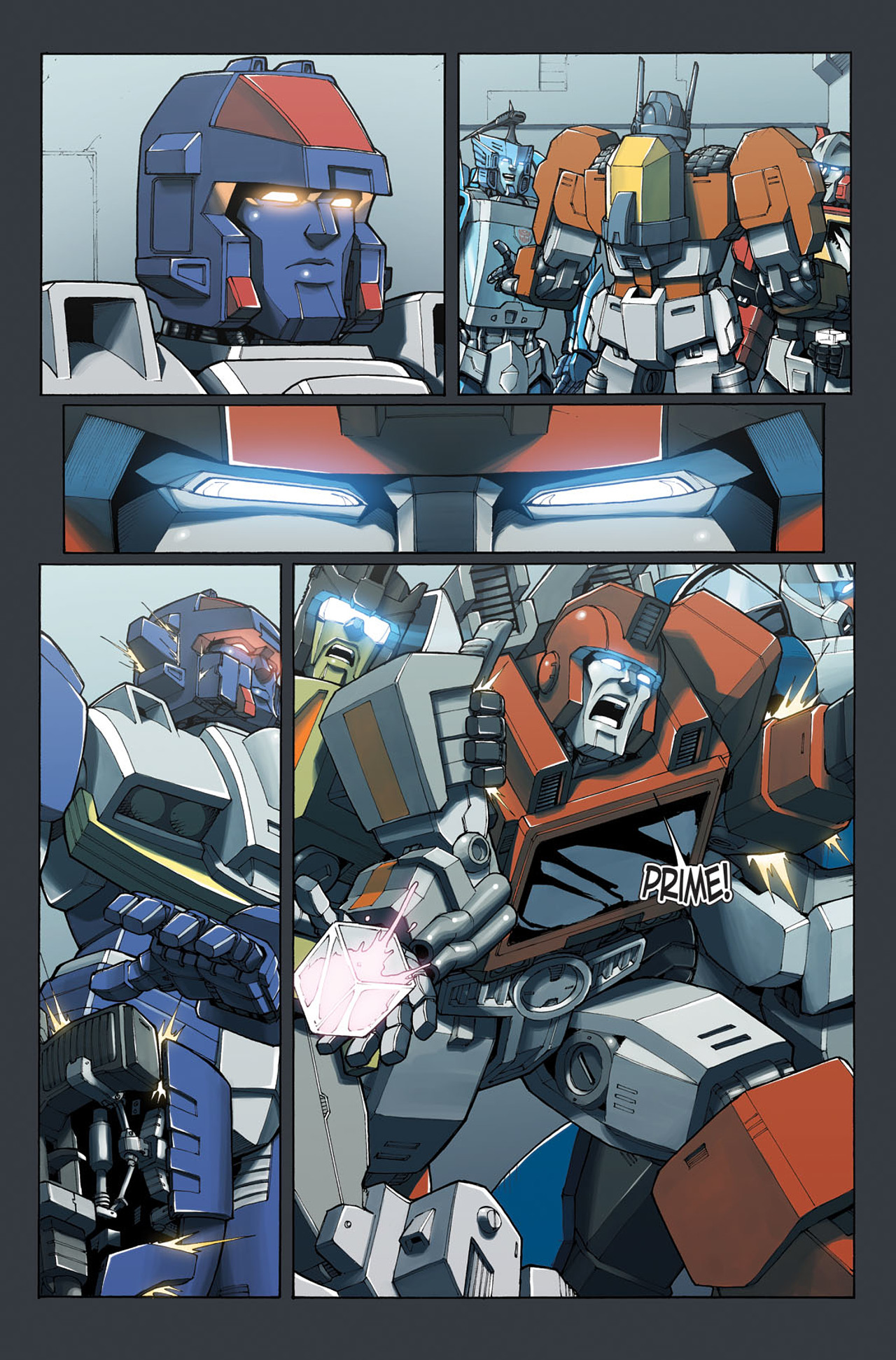 Read online The Transformers: Ironhide comic - Issue #1