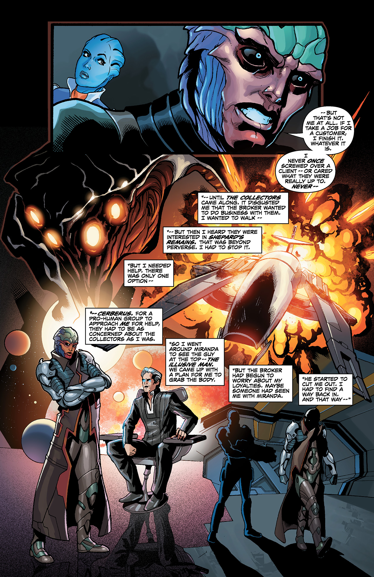 Read online Mass Effect: Redemption comic - Issue #4