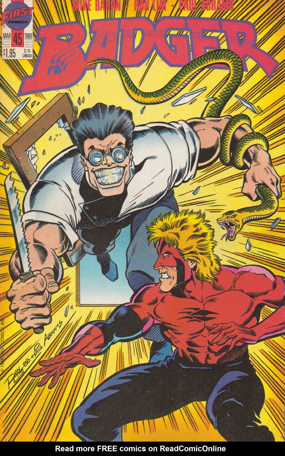 Read online The Badger comic - Issue #45