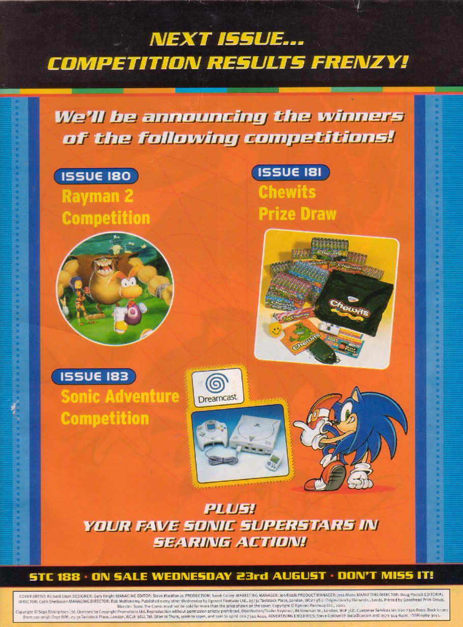 Read online Sonic the Comic comic - Issue #187