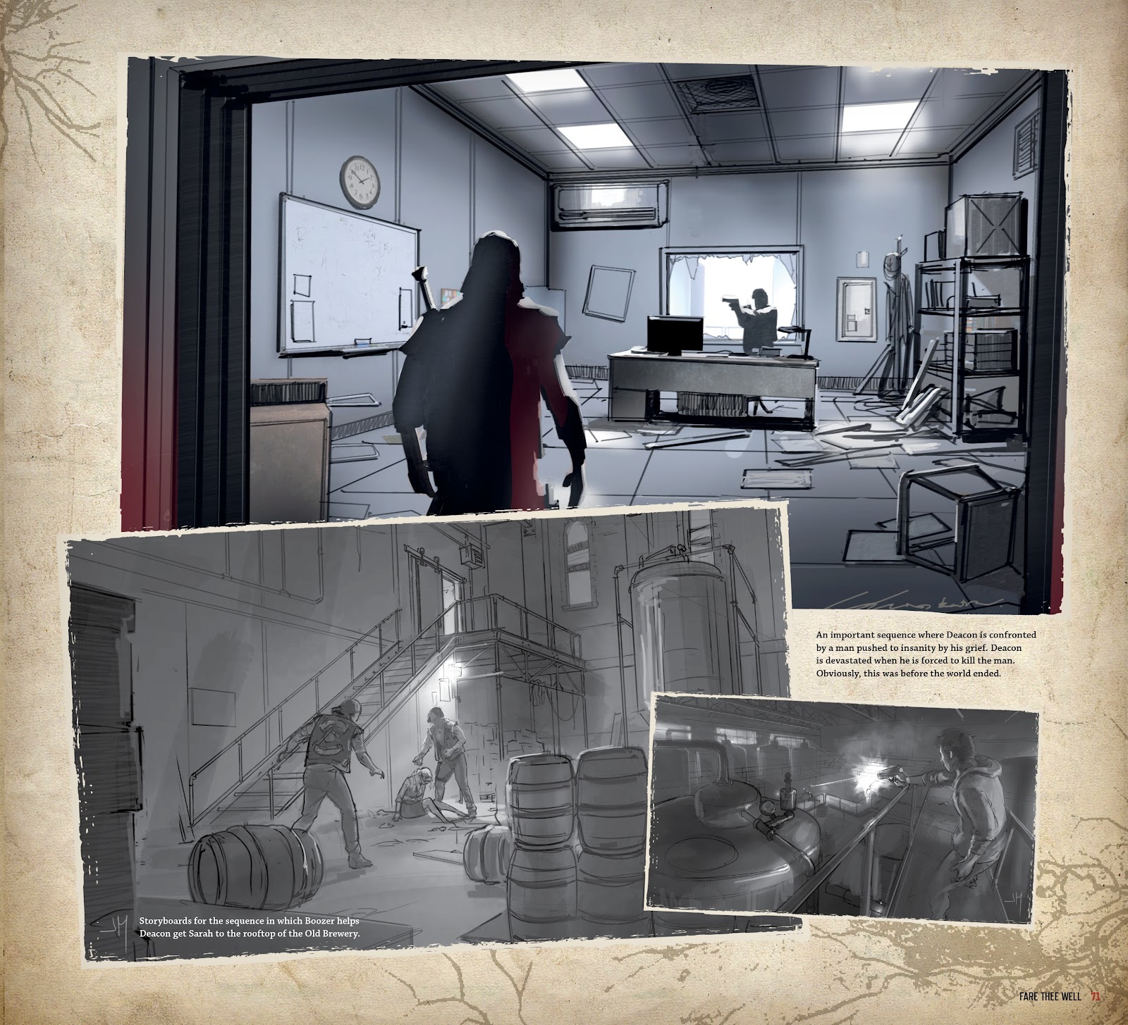 Read online The Art of Days Gone comic - Issue # TPB (Part 1)