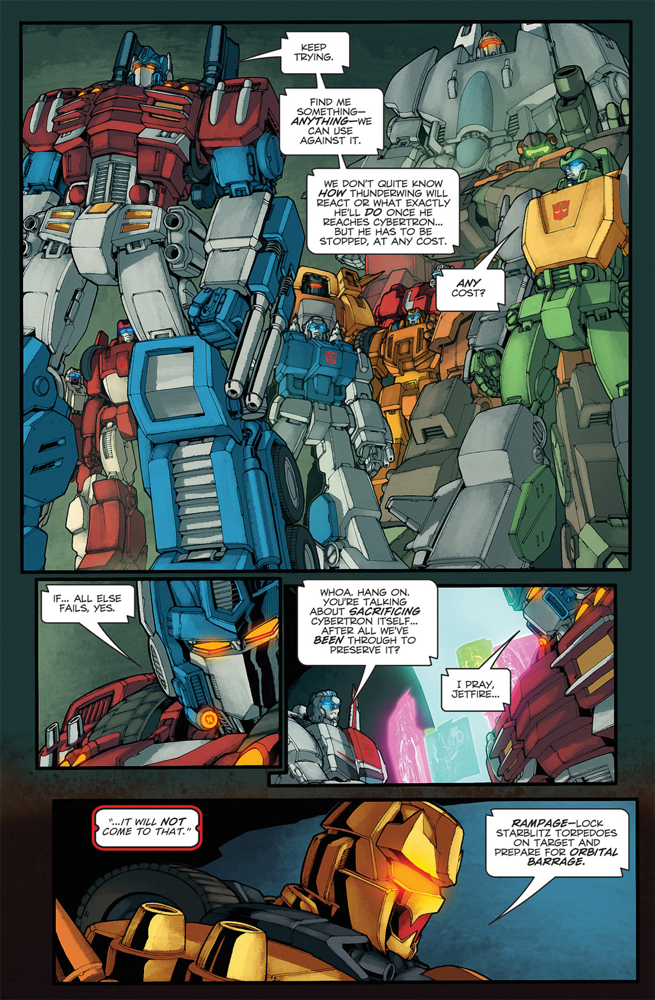 Read online The Transformers: Stormbringer comic - Issue #4