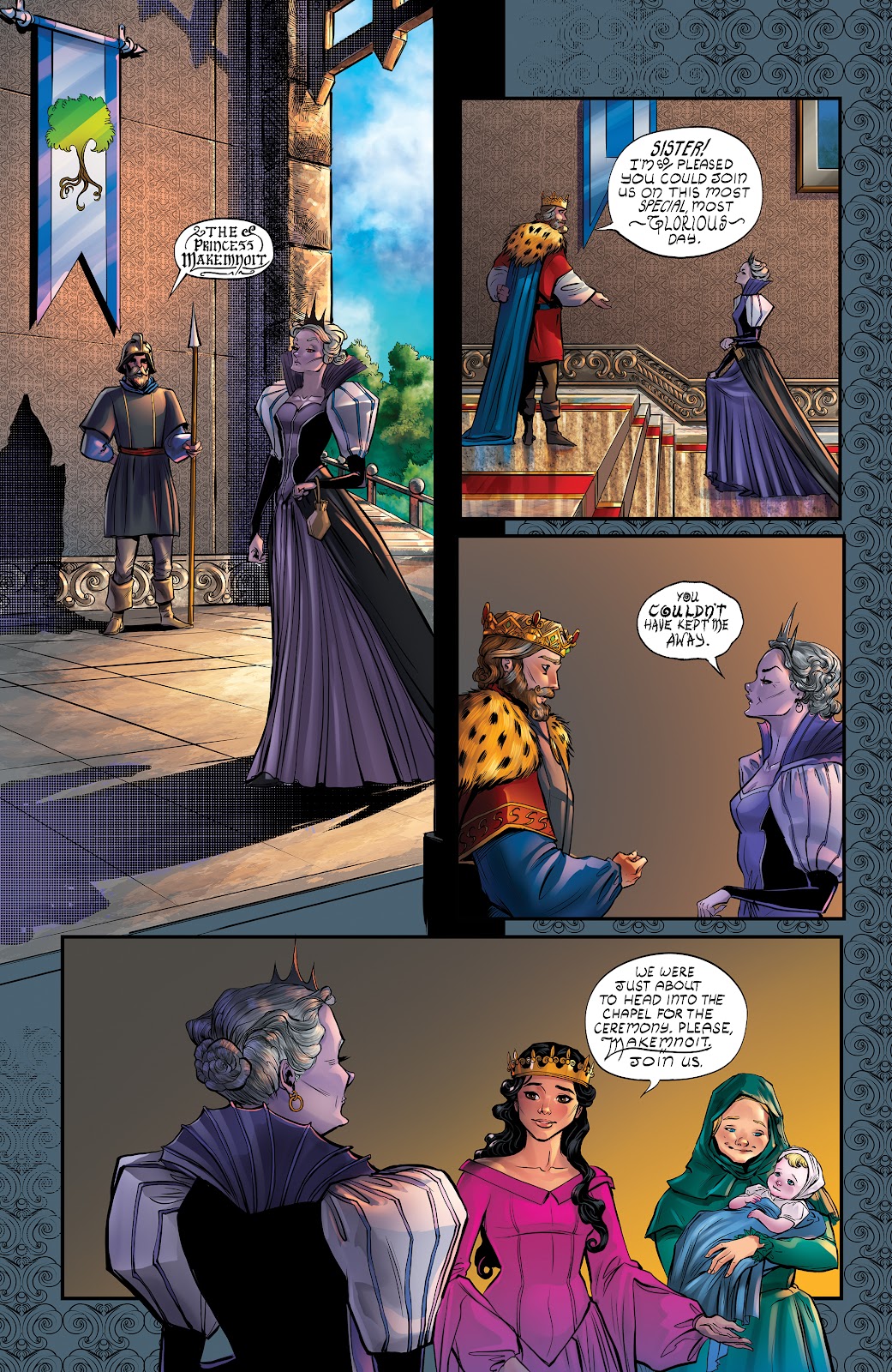 Read online George MacDonald's The Light Princess comic - Issue #1