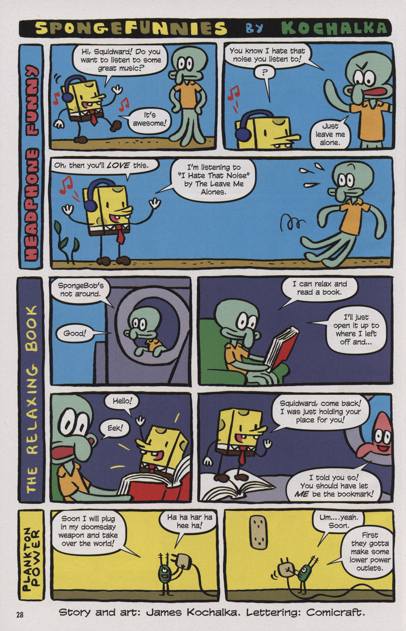 Read online SpongeBob Comics comic - Issue #3