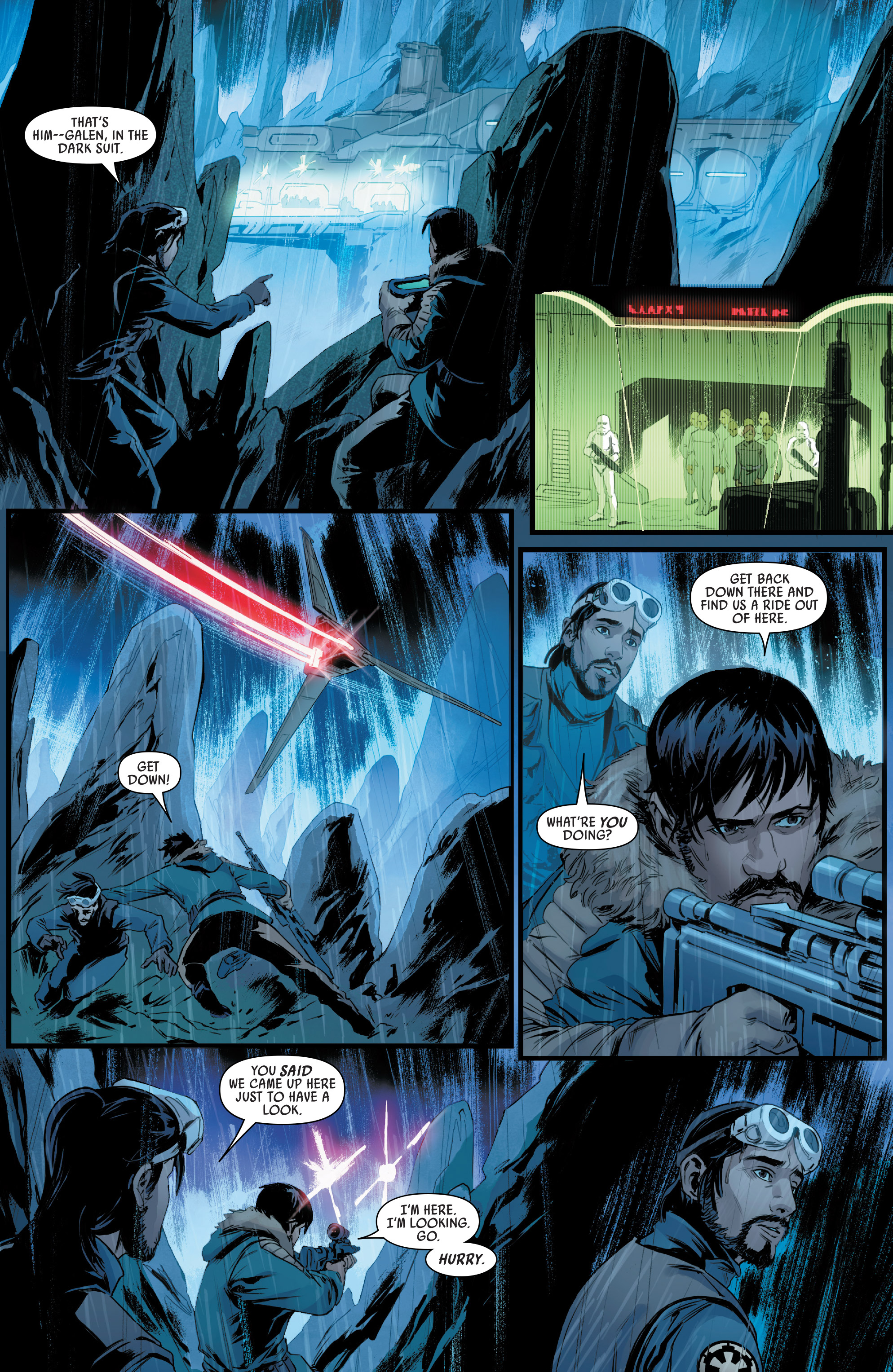 Read online Star Wars: Rogue One Adaptation comic - Issue #3