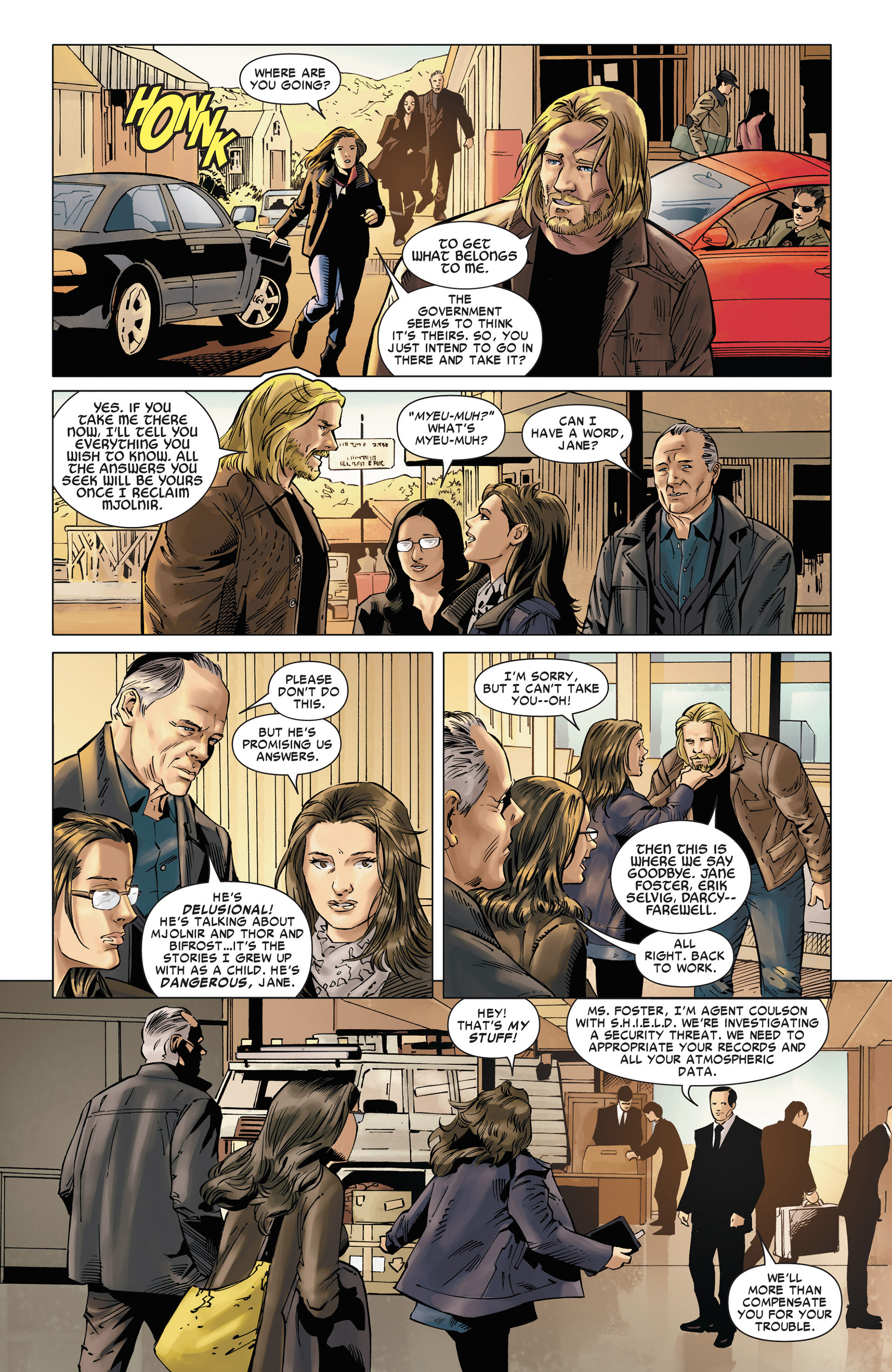 Read online Marvel's Thor Adaptation comic - Issue #1