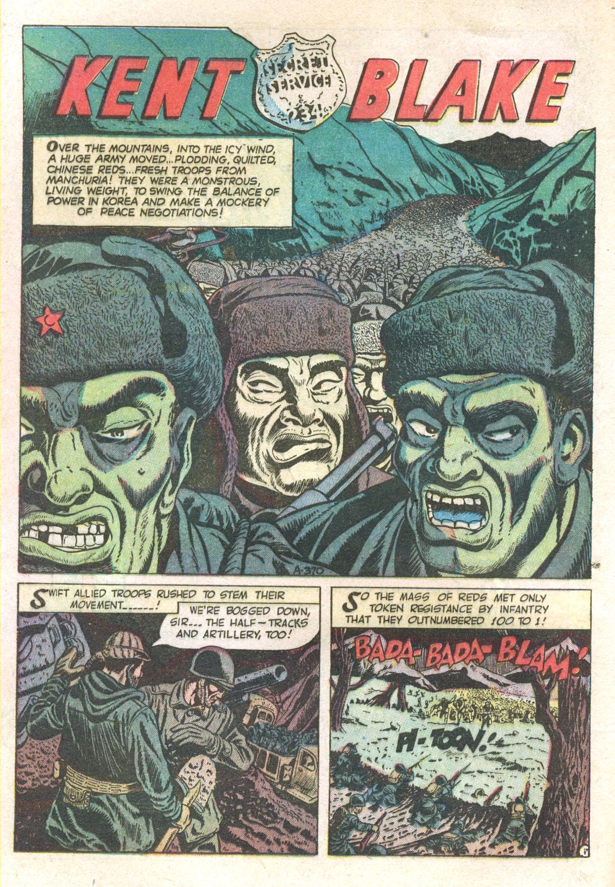 Read online Kent Blake of the Secret Service comic - Issue #9