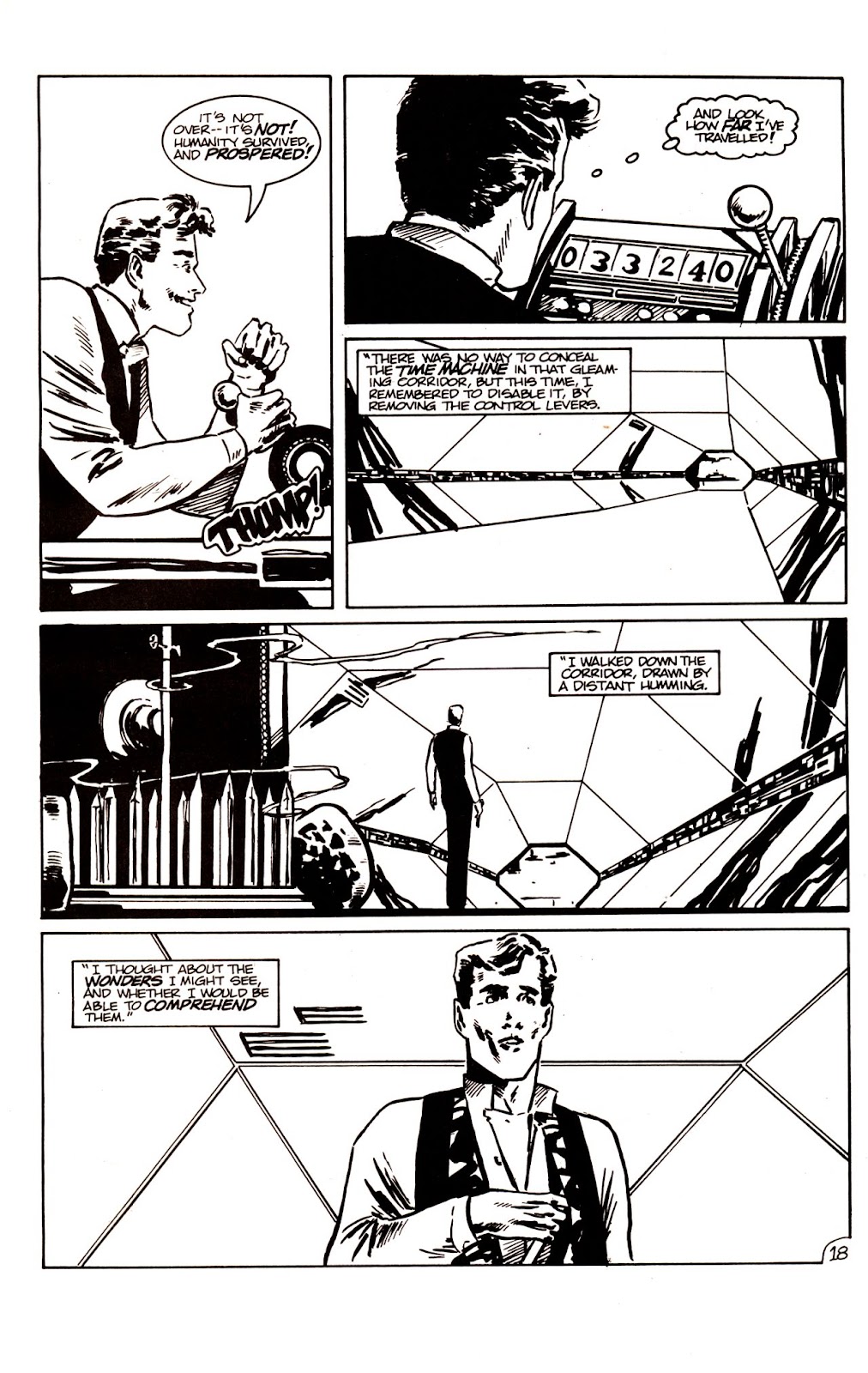 Read online The Time Machine comic - Issue #1