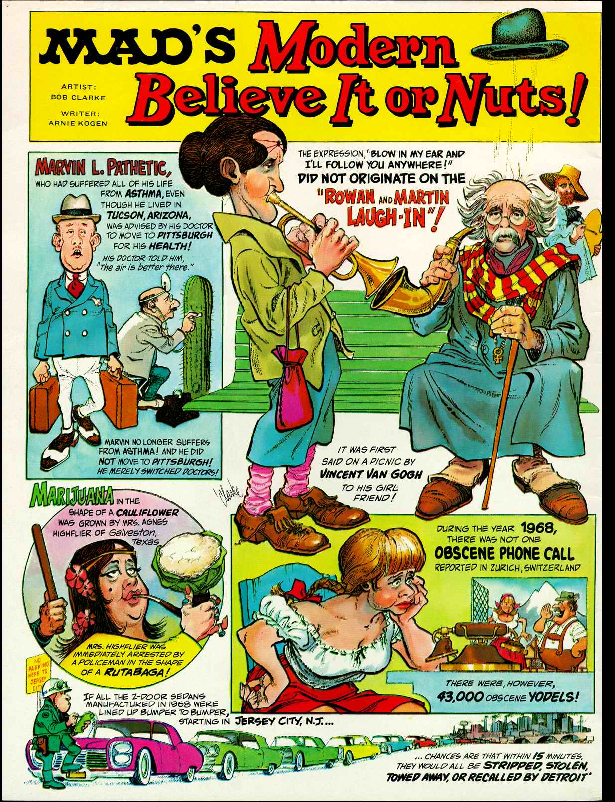 Read online MAD comic - Issue #135