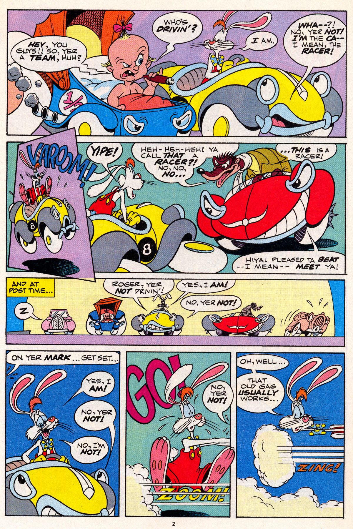 Read online Roger Rabbit comic - Issue #4