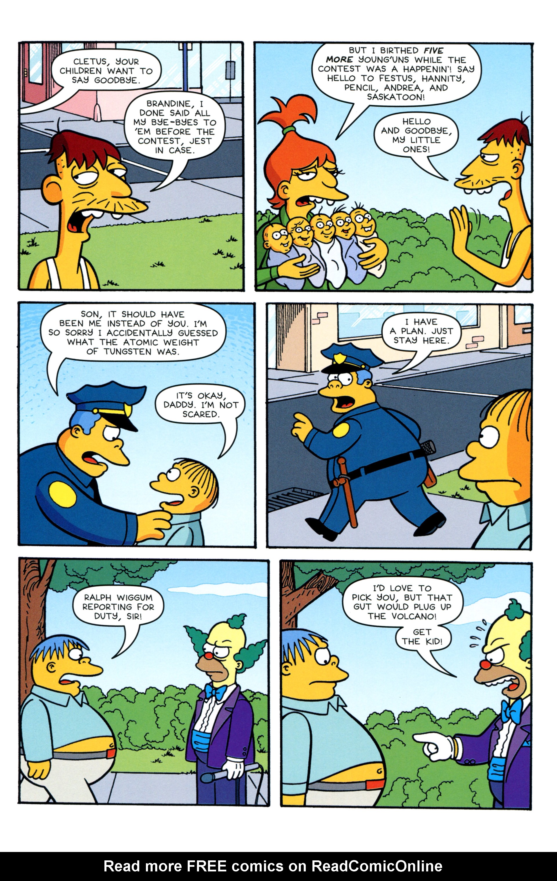 Read online Simpsons Comics comic - Issue #206