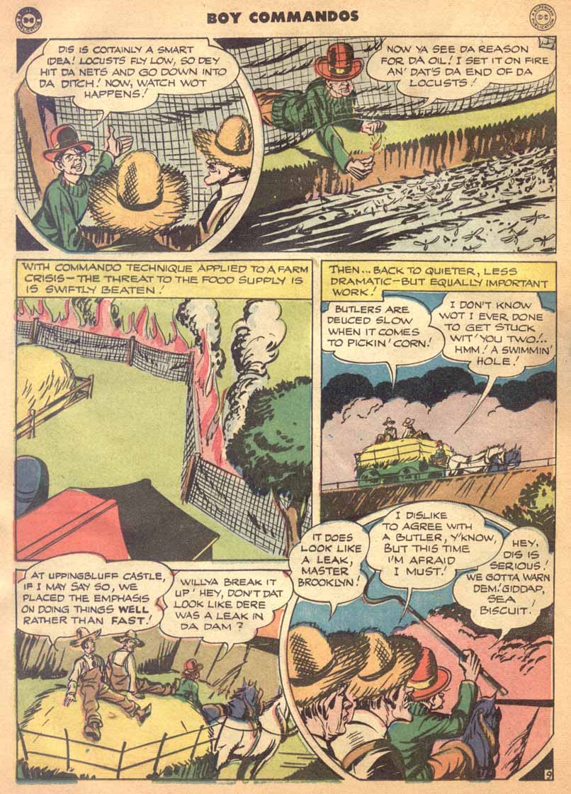 Read online Boy Commandos comic - Issue #7