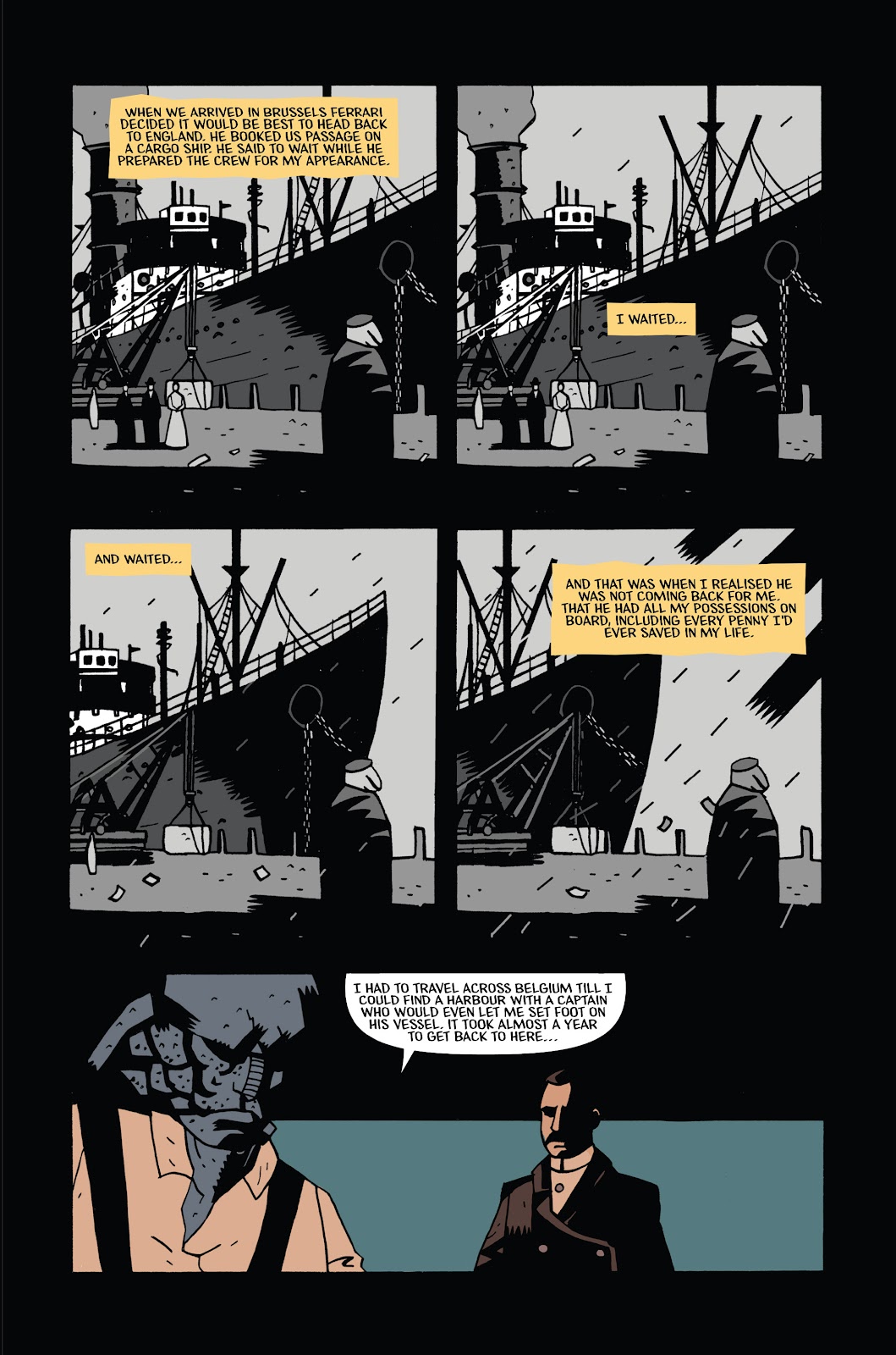 Read online Merrick: The Sensational Elephantman comic - Issue #1