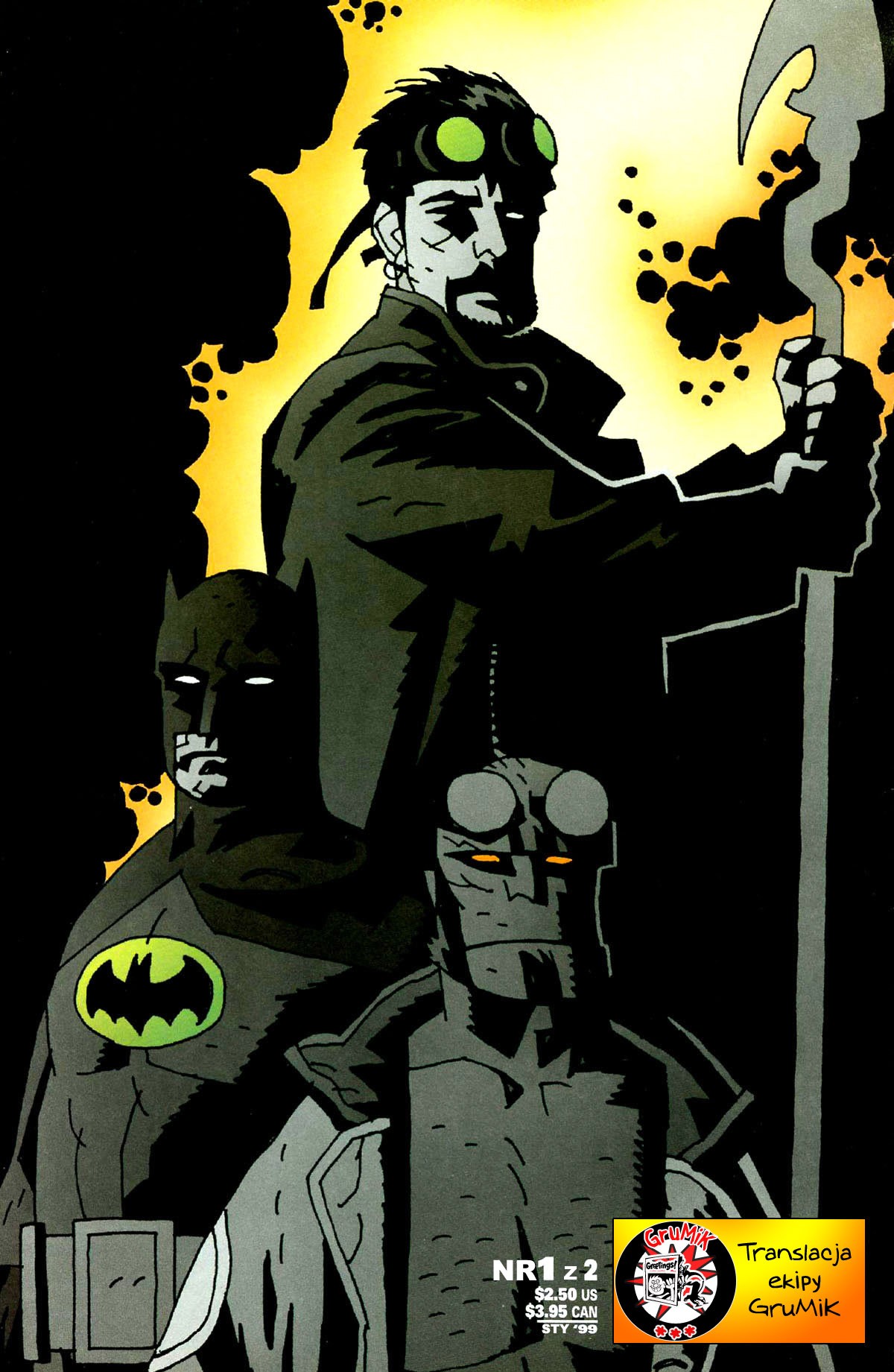 Read online Batman/Hellboy/Starman comic - Issue #1