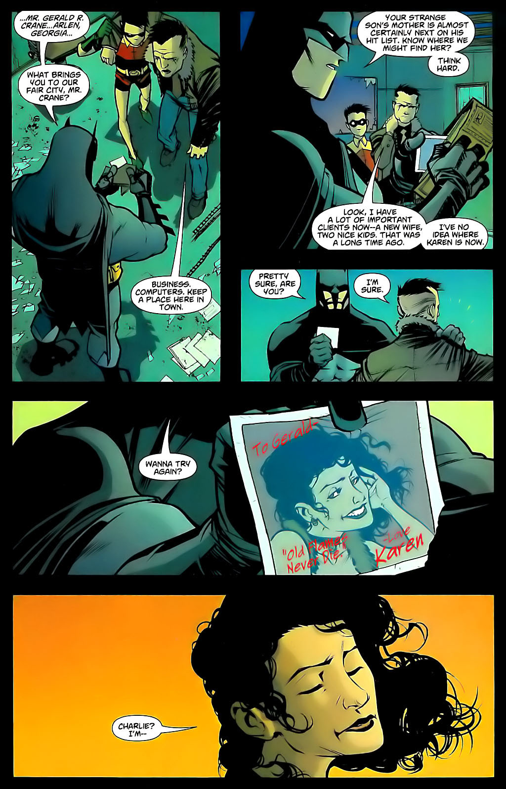 Read online Year One: Batman/Scarecrow comic - Issue #2