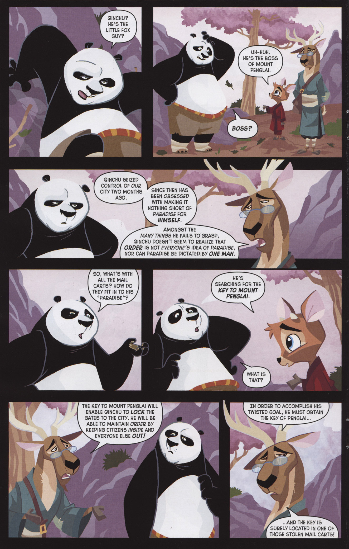 Read online Kung Fu Panda comic - Issue #2