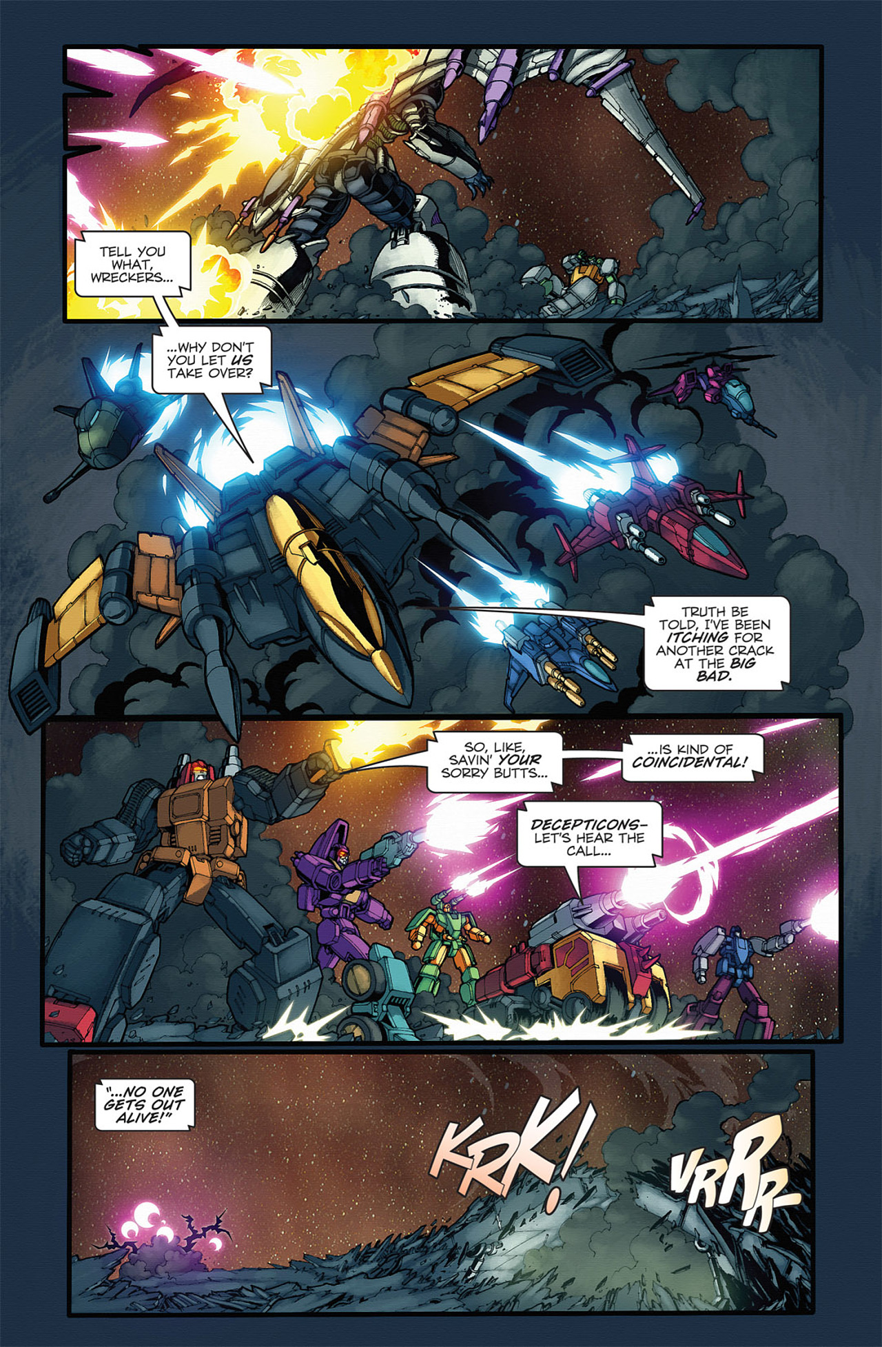 Read online The Transformers: Stormbringer comic - Issue #4